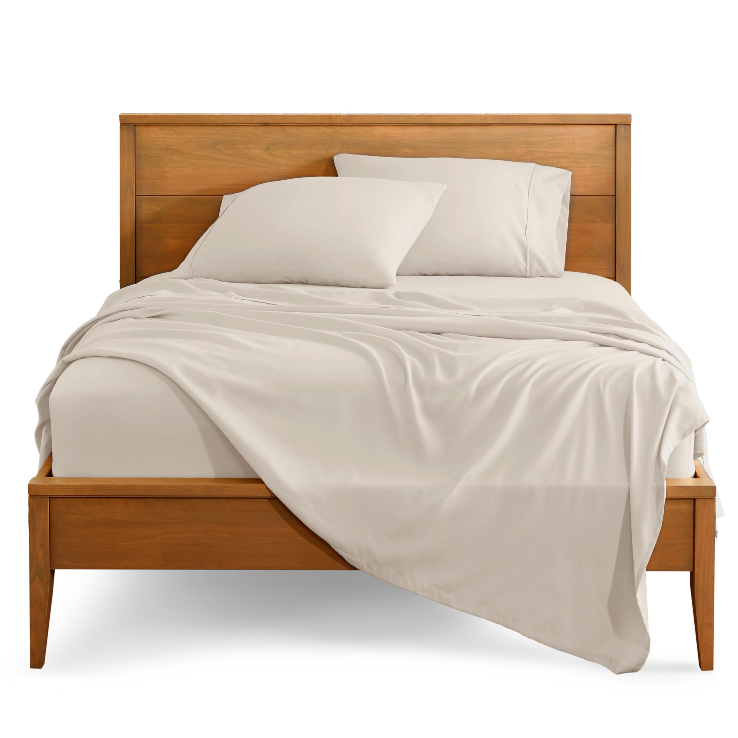 Bare Home Premium 1800 Collection 4-Piece Bed Sheet Set, California ...
