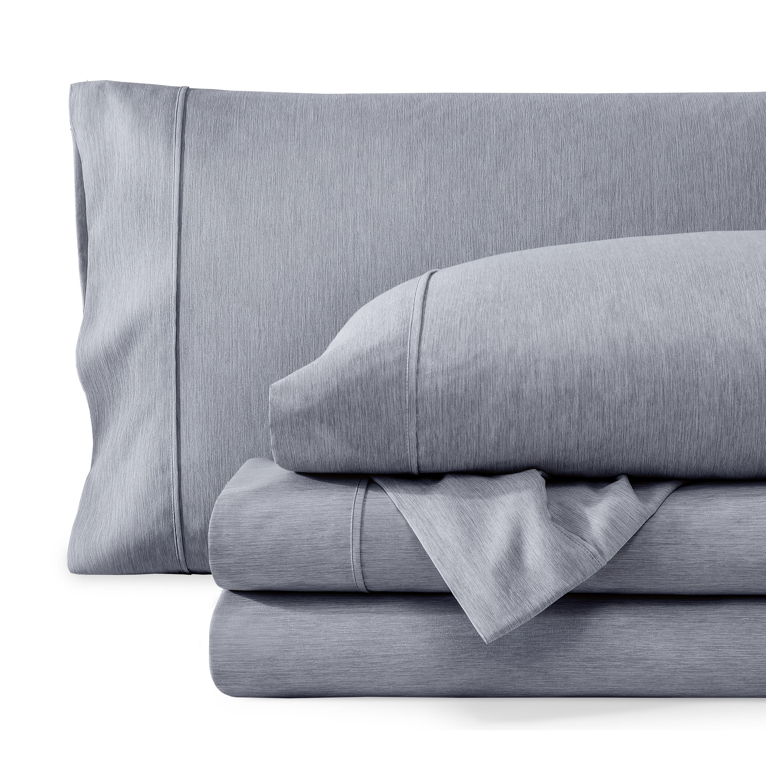 Bare Home Ultra-Soft Full Sheet Set - 1800 Collection, Deep Pockets, 4-Pcs - Midnight Blue ...