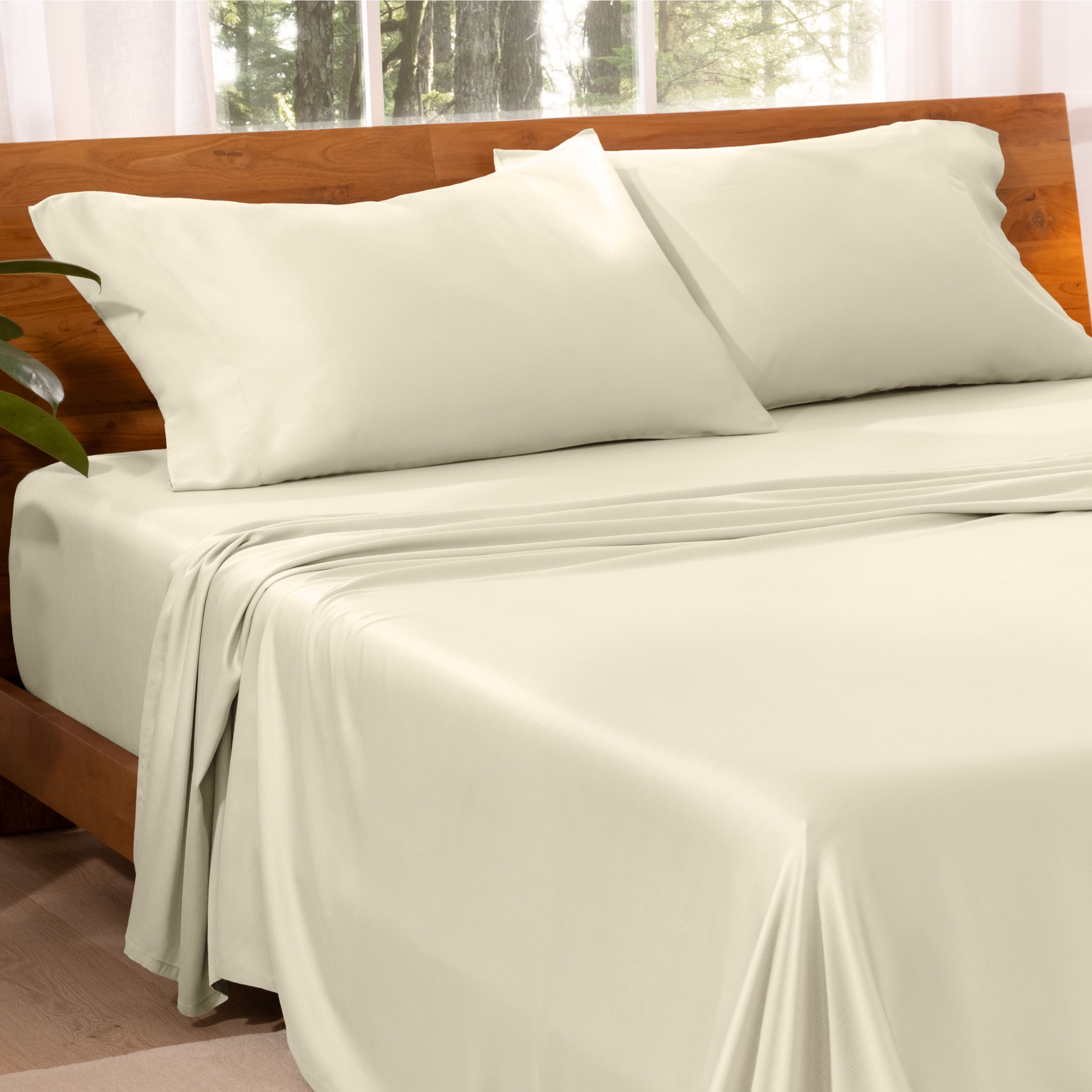 Bare Home TENCEL™ Sheet Set - Lyocell derived from Eucalyptus - Queen ...