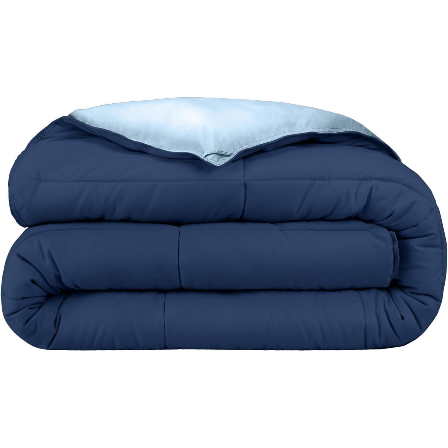 Bare Home Twin/Twin Extra Long Comforter - Reversible Colors - Goose ...