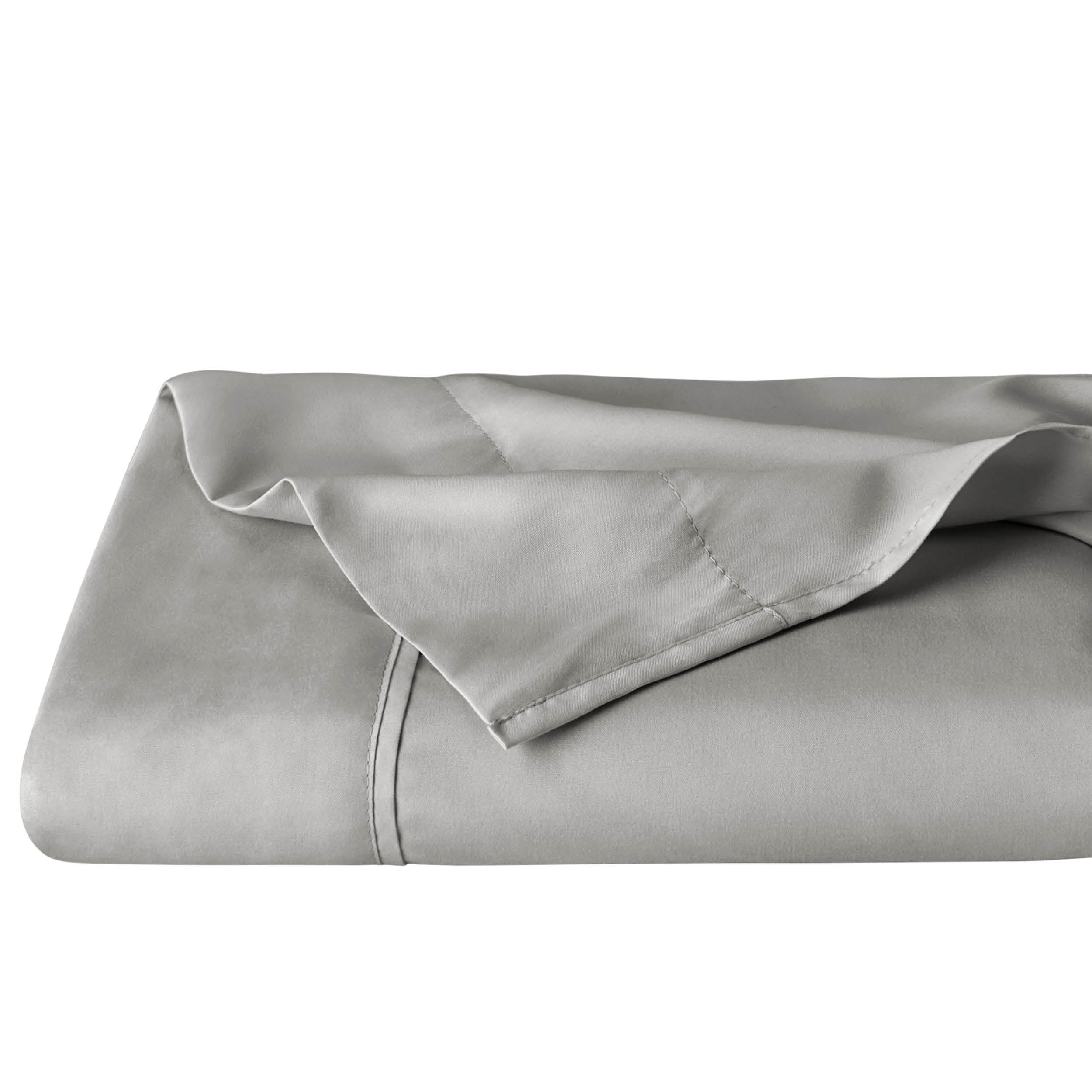 Bare Home Premium 1800 Ultra-Soft Double Brushed Queen Flat Sheet ...