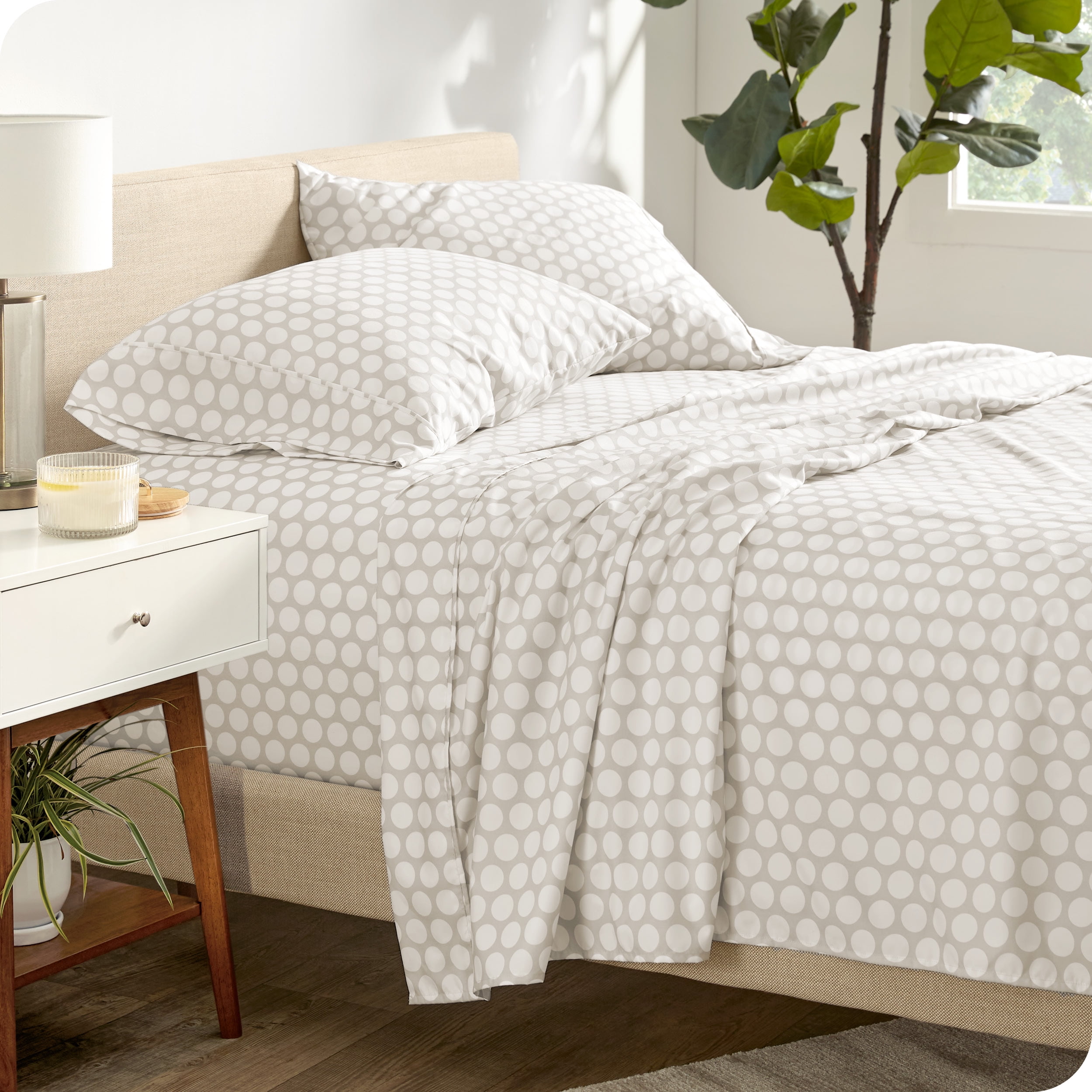 Bare Home Ultra-Soft Sheet Set - Premium 1800 Collection - Deep Pockets - 3-Pieces - Twin ...