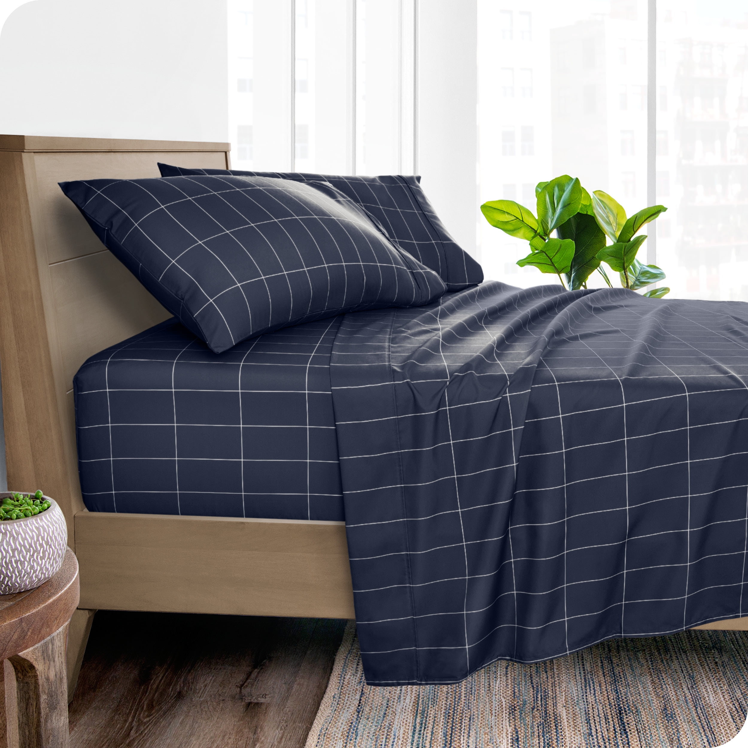 Bare Home Ultra-Soft Sheet Set - Premium 1800 Collection - Deep Pockets - 3-Pieces - Twin XL ...