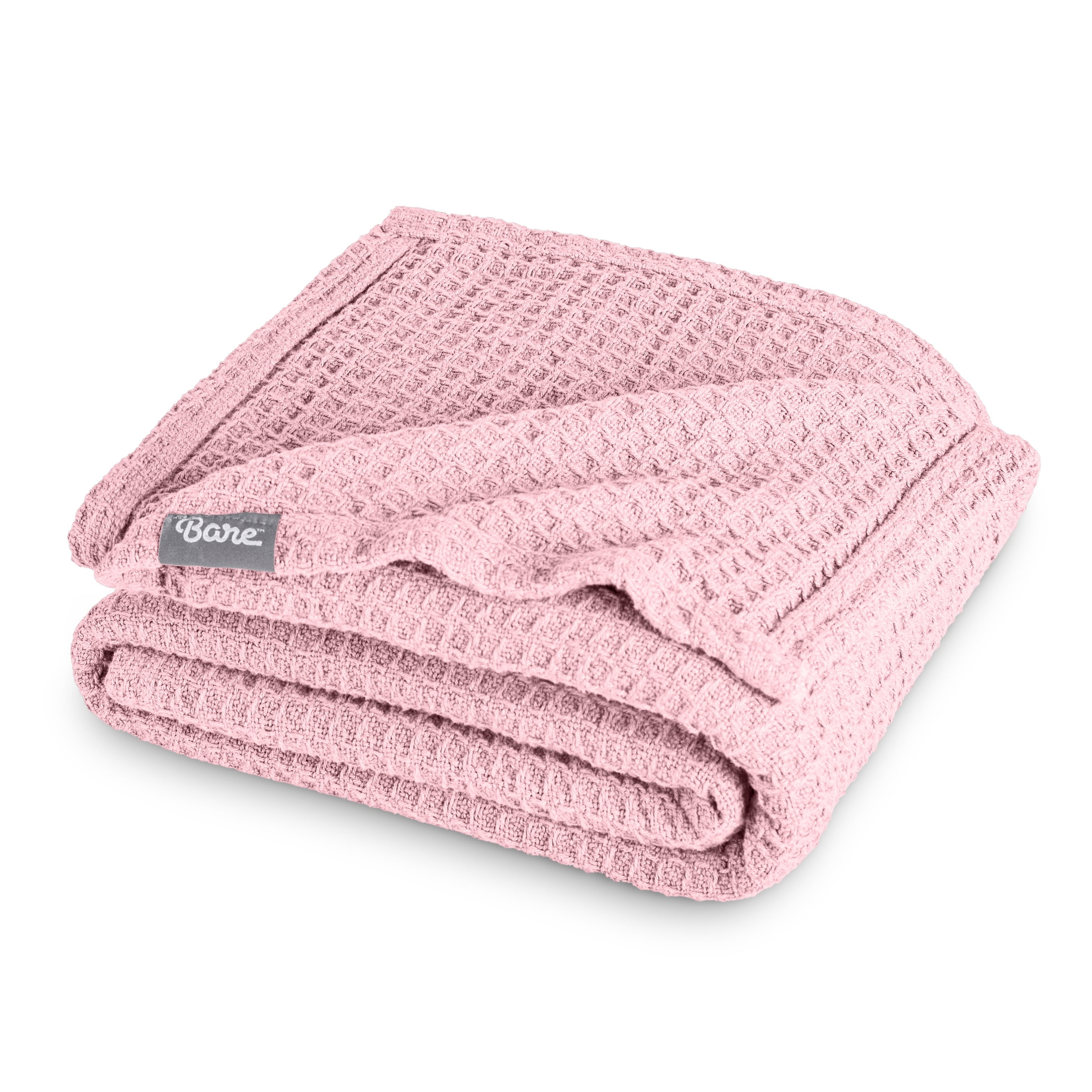 Bare Home Waffle Blanket - 100% Cotton - Lightweight & Breathable ...