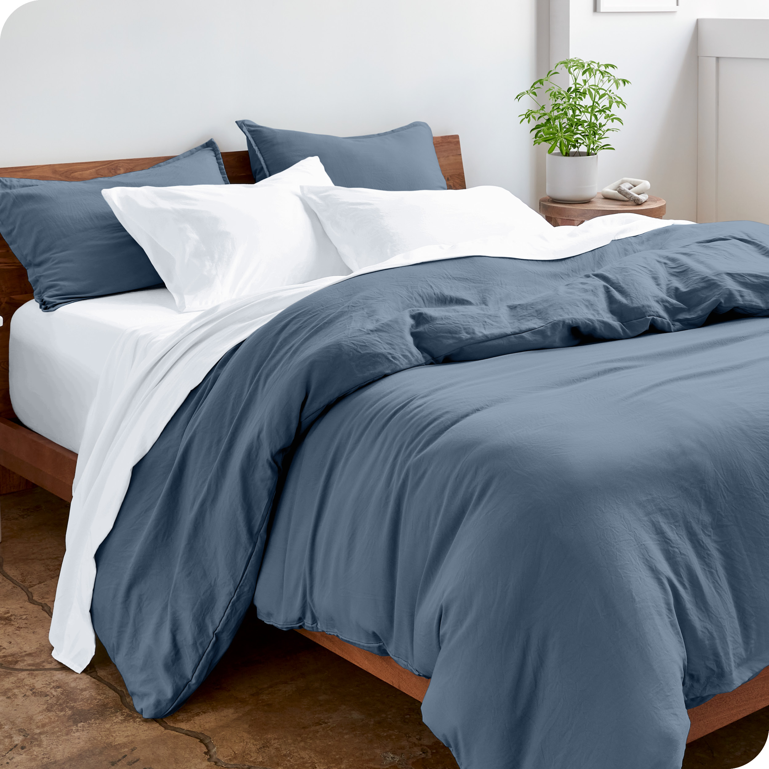 Bare Home Flannel Duvet Cover Set - 100% Flannel Cotton - Double ...