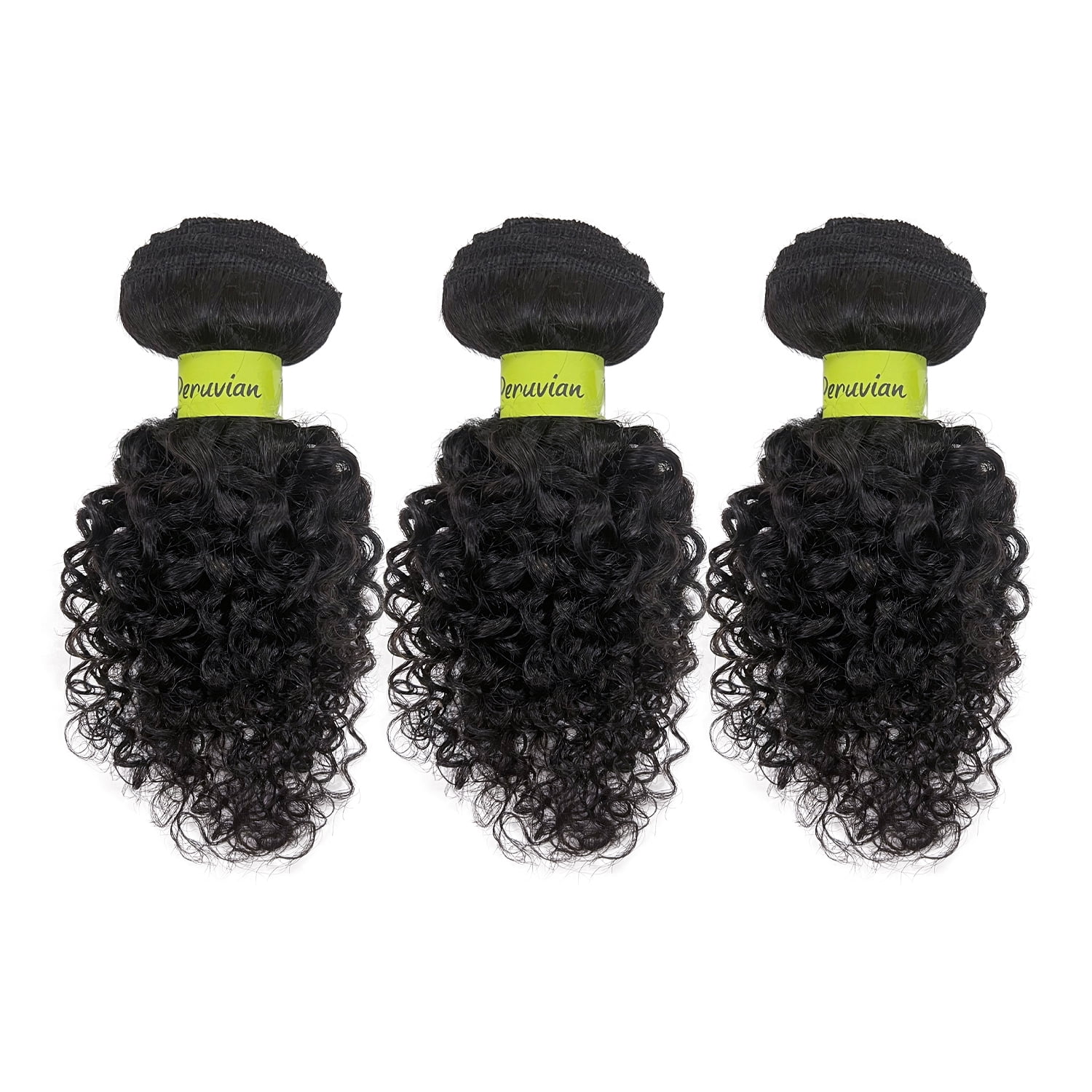 Sensationnel Peruvian Virgin Remy Human Hair Weave, Natural Jerry Curl ...