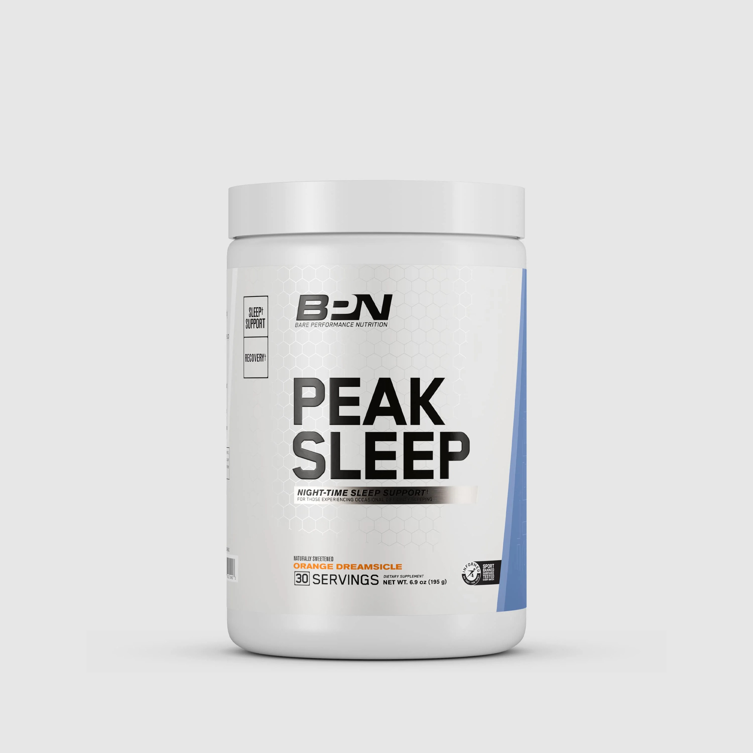 Bare Performance Nutrition Peak Sleep Night-Time Sleep Support ...
