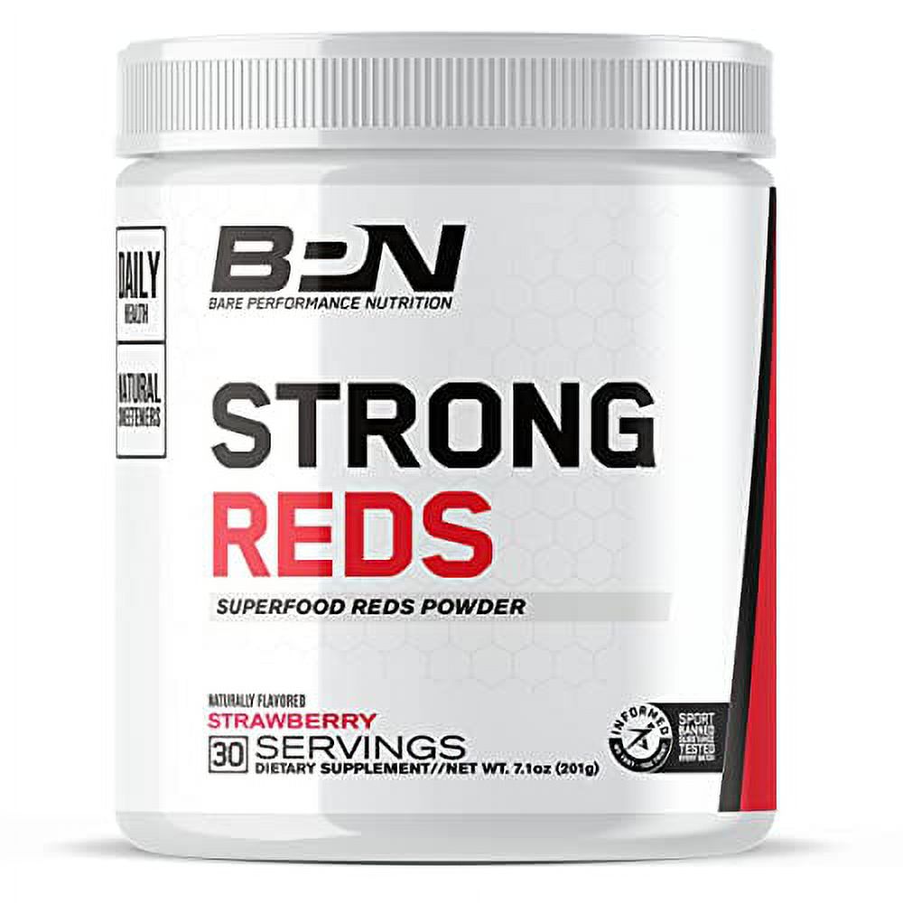 Bare Performance Nutrition, Strong Reds Superfood Powder, No Artificial ...