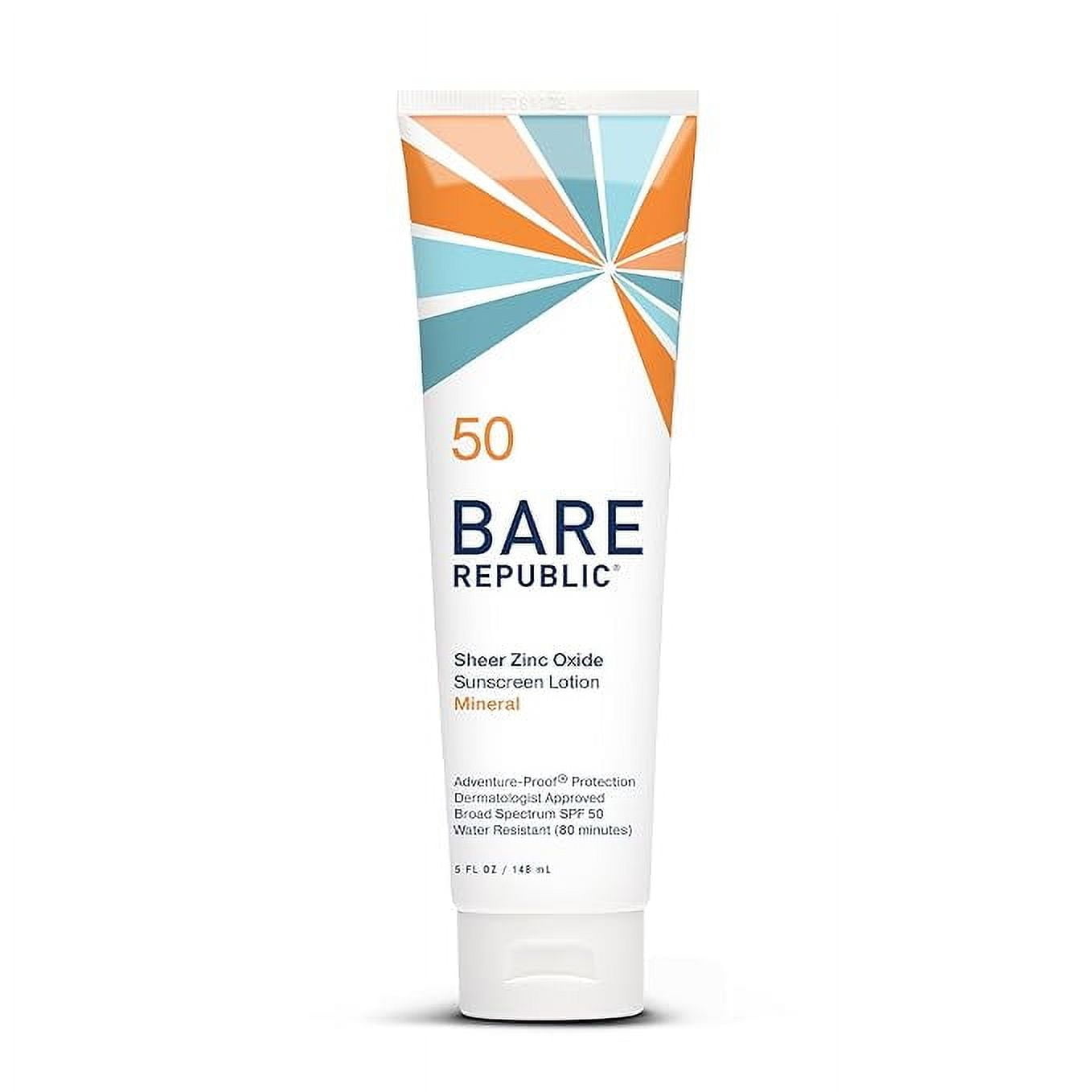 Bare Republic Sport Mineral Sunscreen SPF 50 Sunblock Body Lotion, Free ...