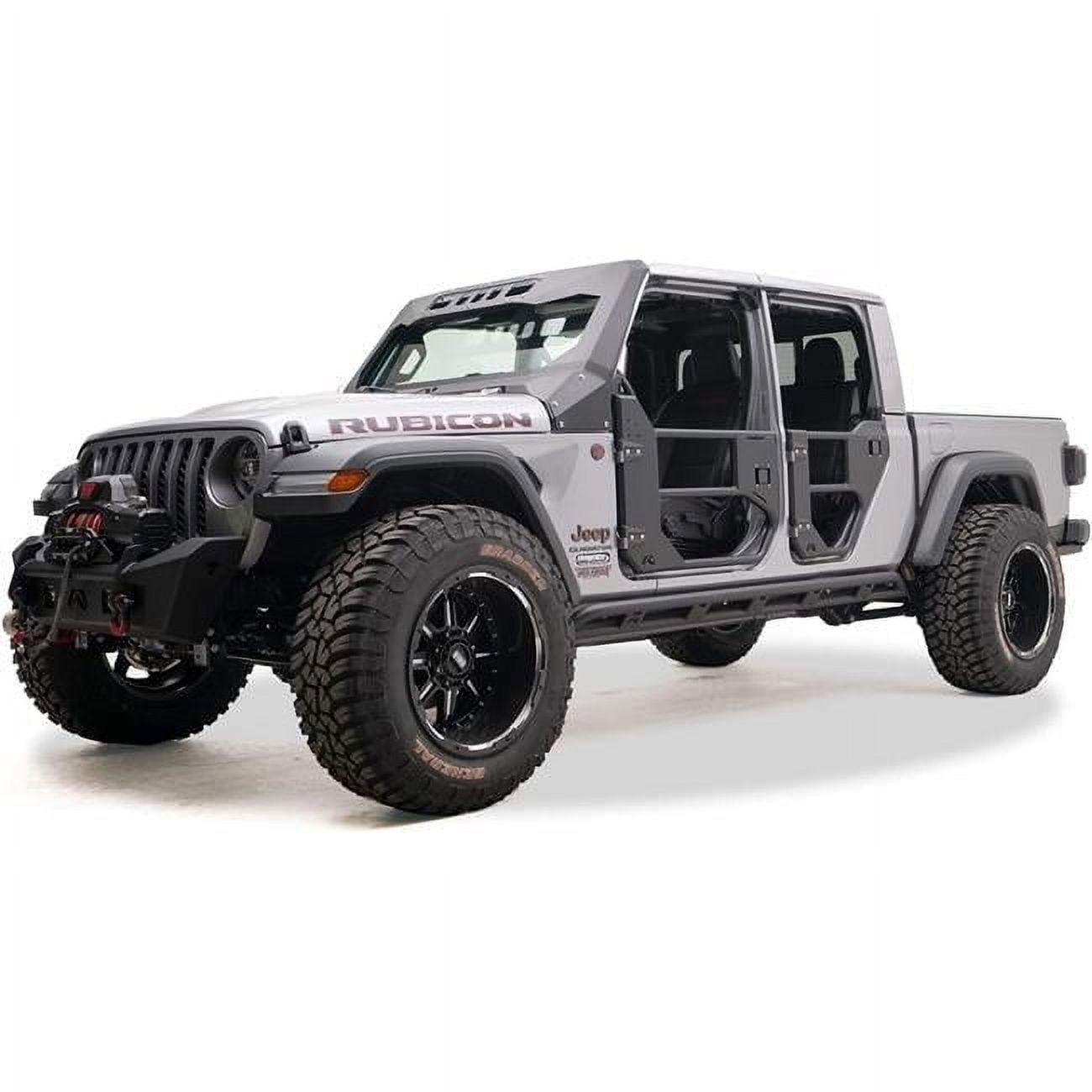 Bare Steel Tube Rock Slider for 2020 Jeep Gladiator - Walmart.com