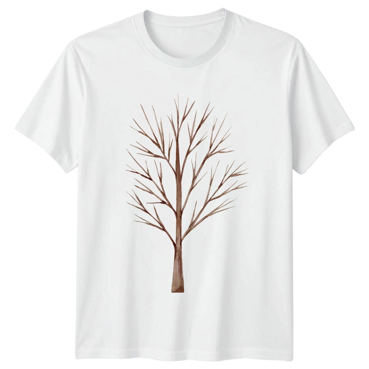 Bare Tree Nature Trees Mens T-Shirt Womens Tee Graphic Unisex Top ...