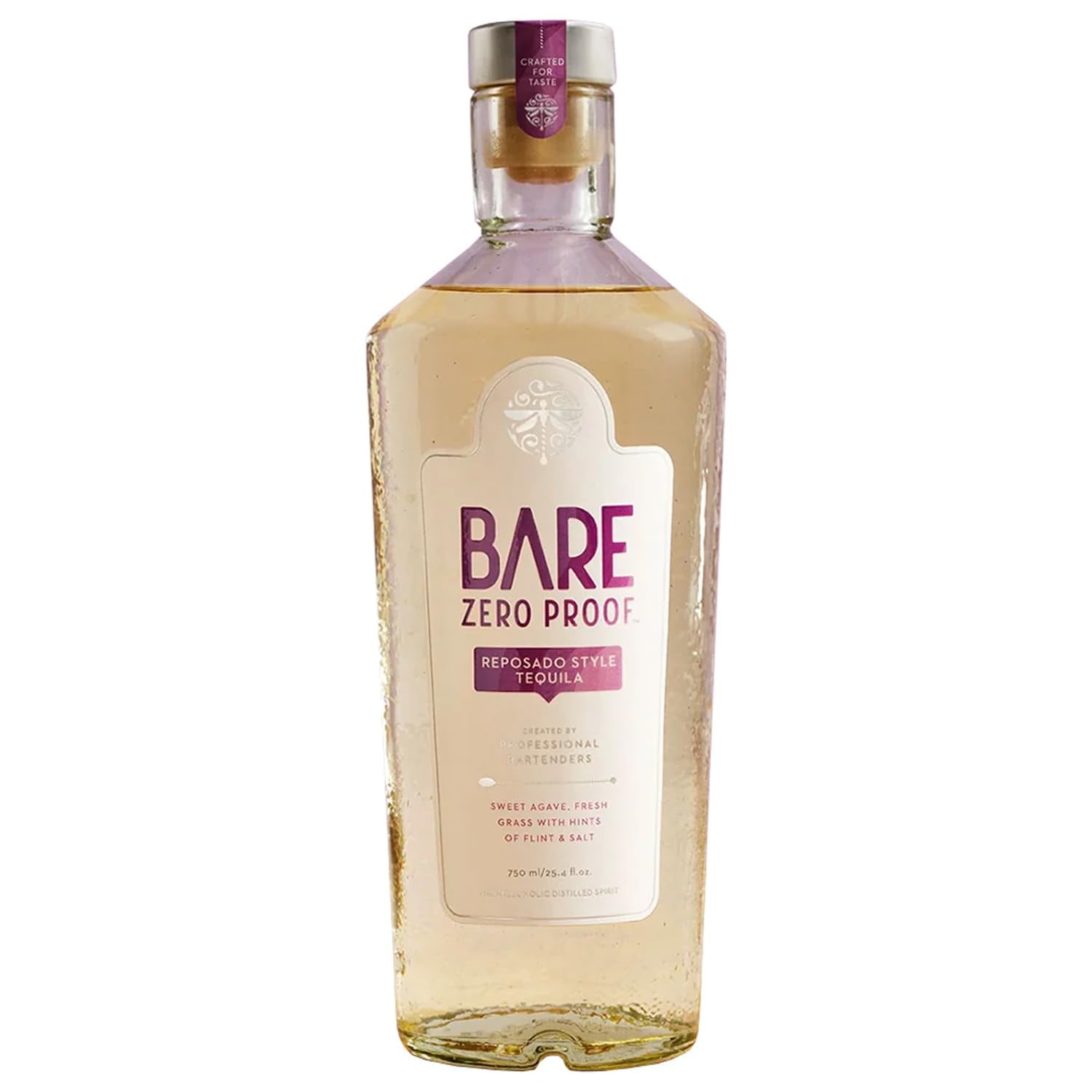 Bare Zero Proof Non-Alcoholic Reposado Tequila Non Alcoholic Spirit Virgin Liquor - Walmart.com