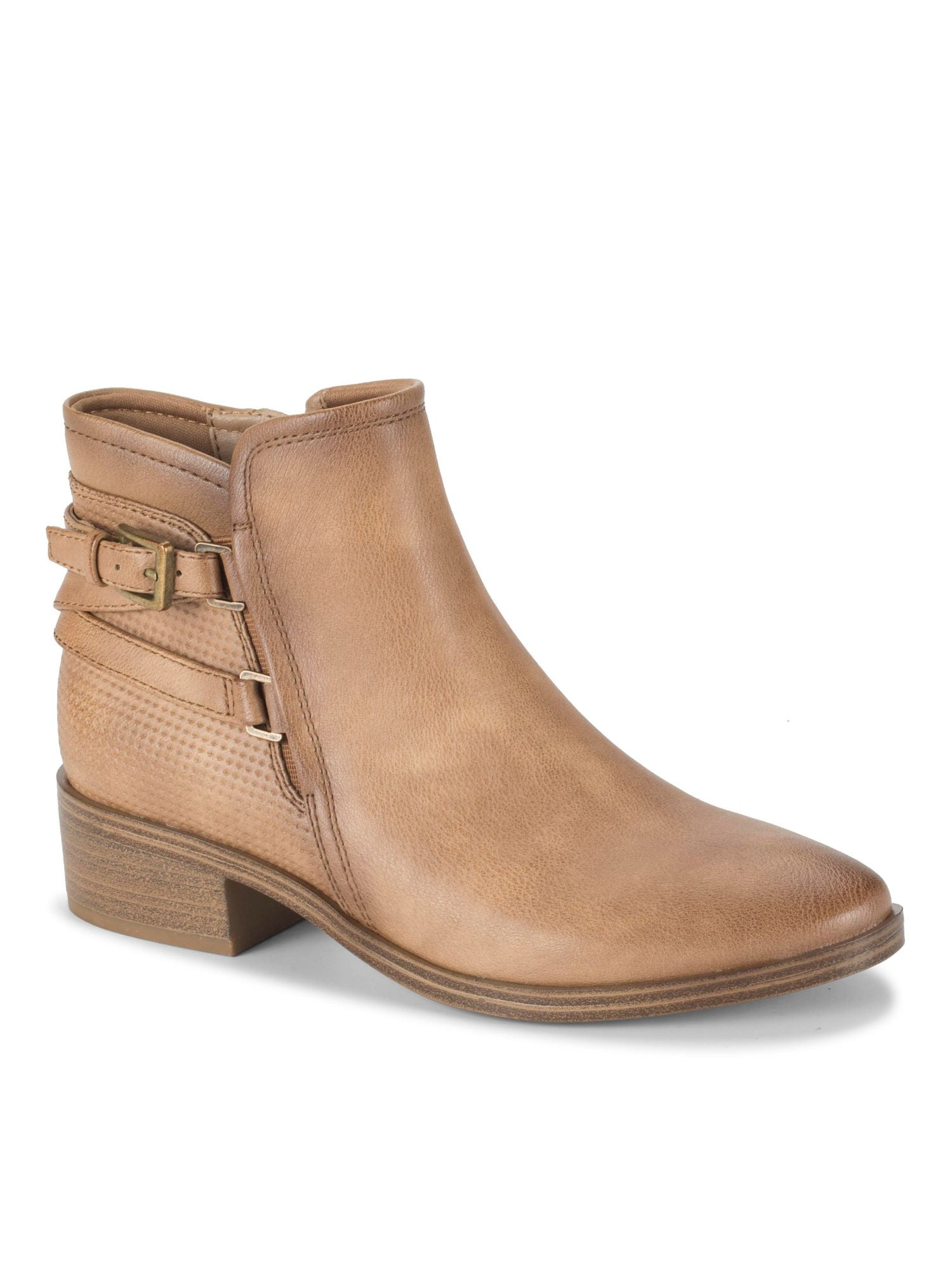 BARETRAPS Womens Beige Buckle Ankle Strap Accent Lightweight Flexible ...