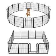 Walnest Dog Fence Heavy Duty Exercise Pet Play Pen for Dogs, 31.5 ...