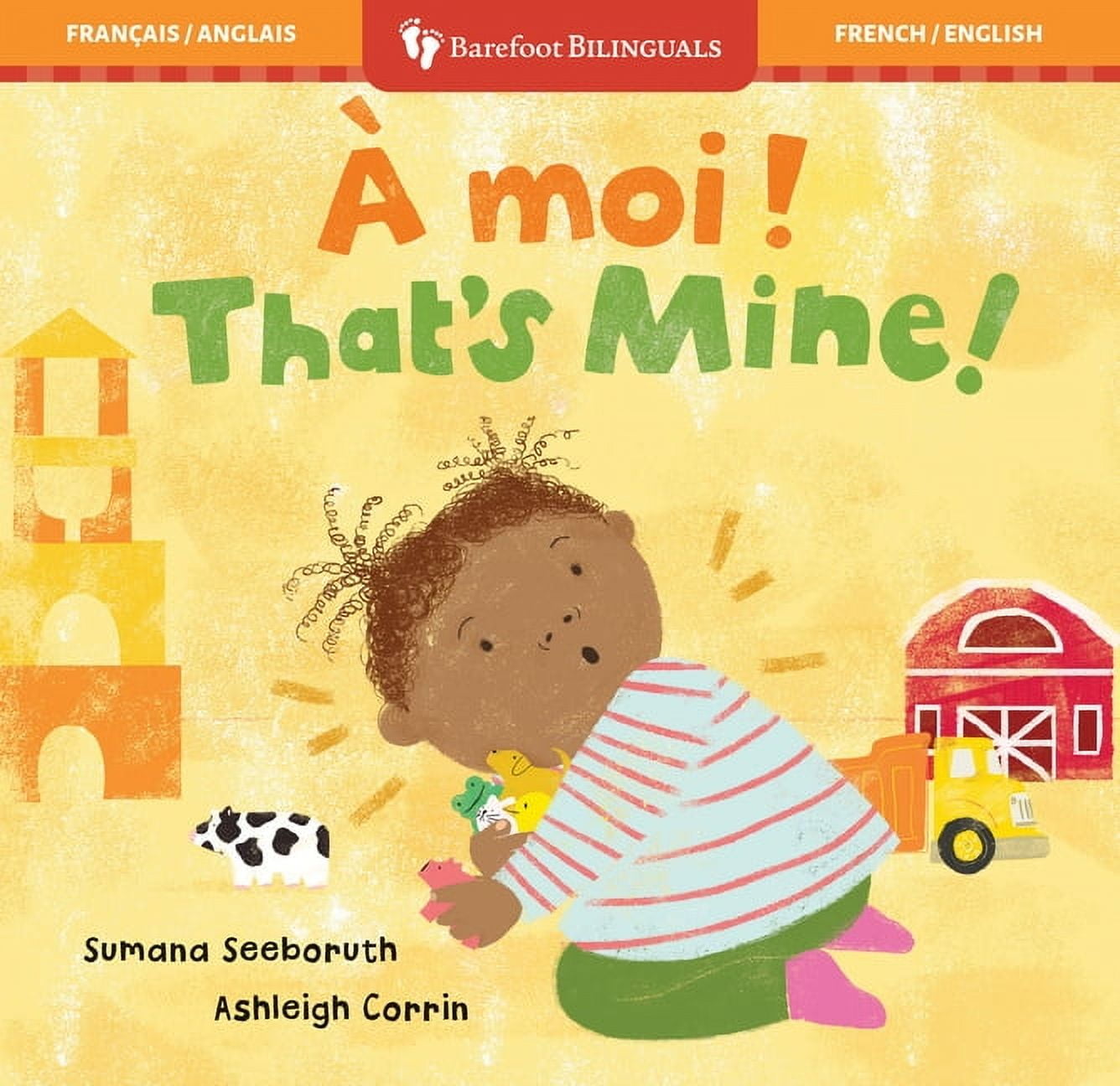 Barefoot Bilinguals That's Mine! (Bilingual French & English), (Board ...