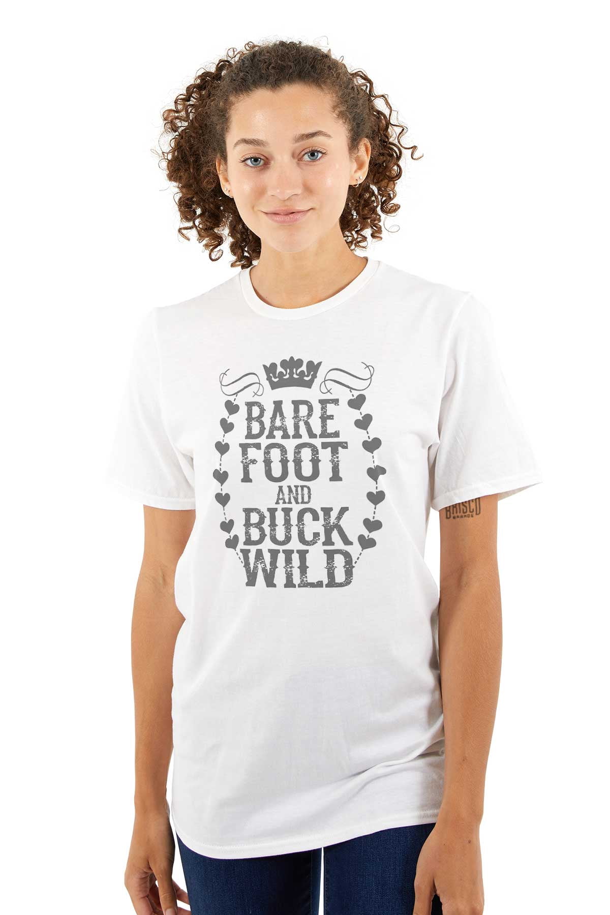 Barefoot Blue Jean Princess Country Women's Graphic T Shirt Tees Brisco ...