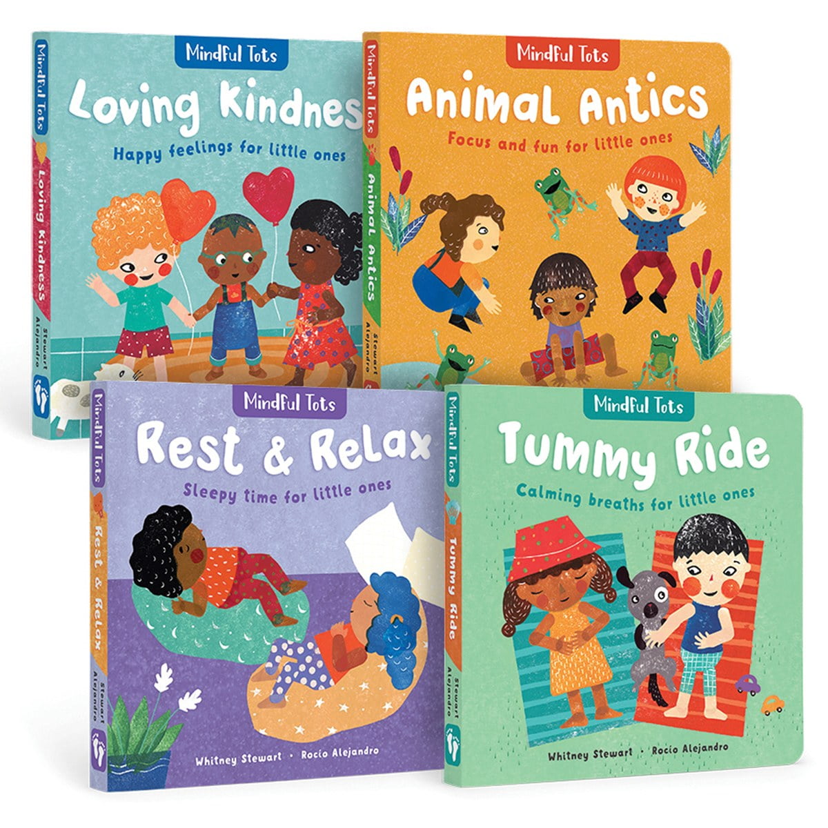 Barefoot Books Mindful Tots Board Books - Set of 4 - Walmart.com