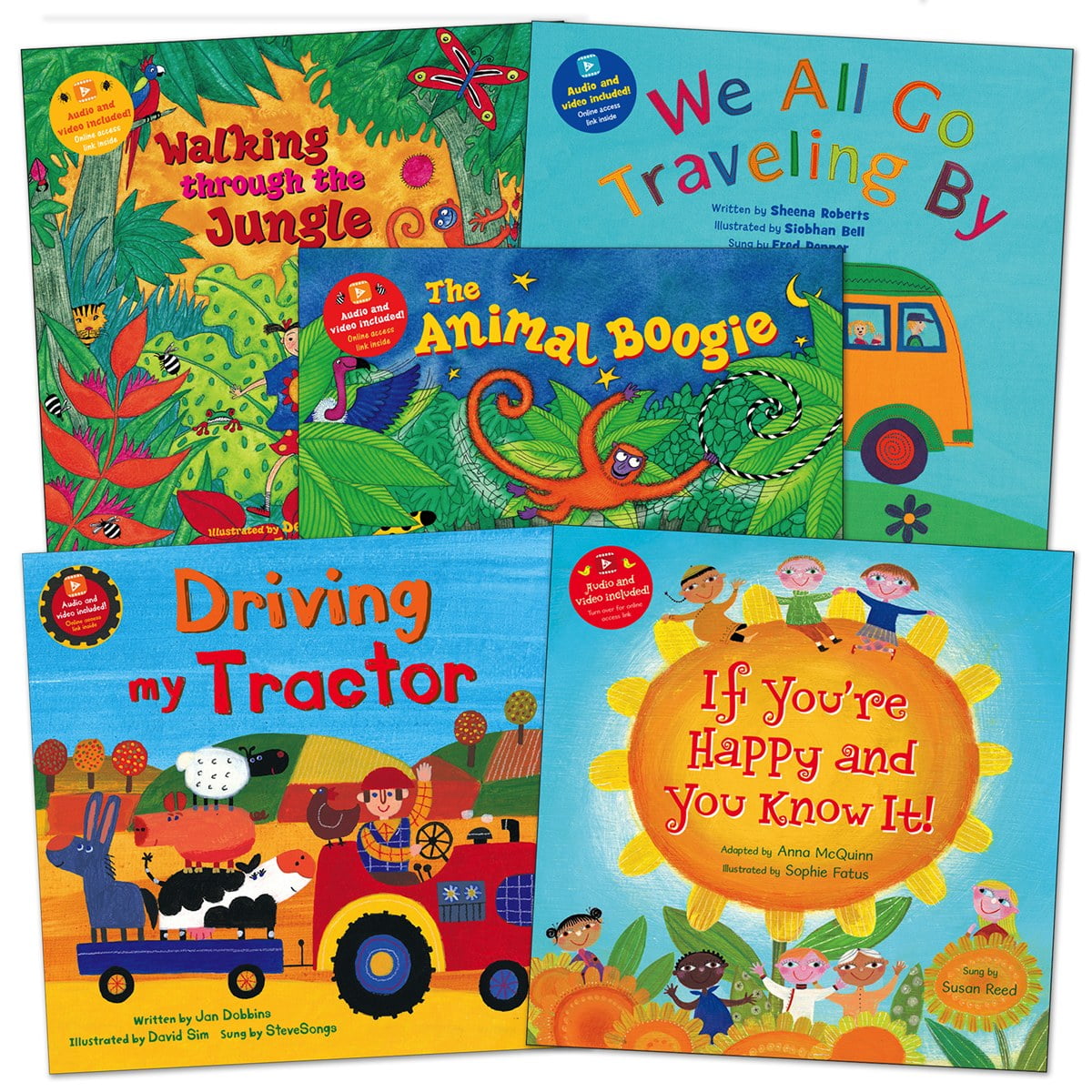 Barefoot Books Sing-Along Books with Audio and Video Accompaniment ...