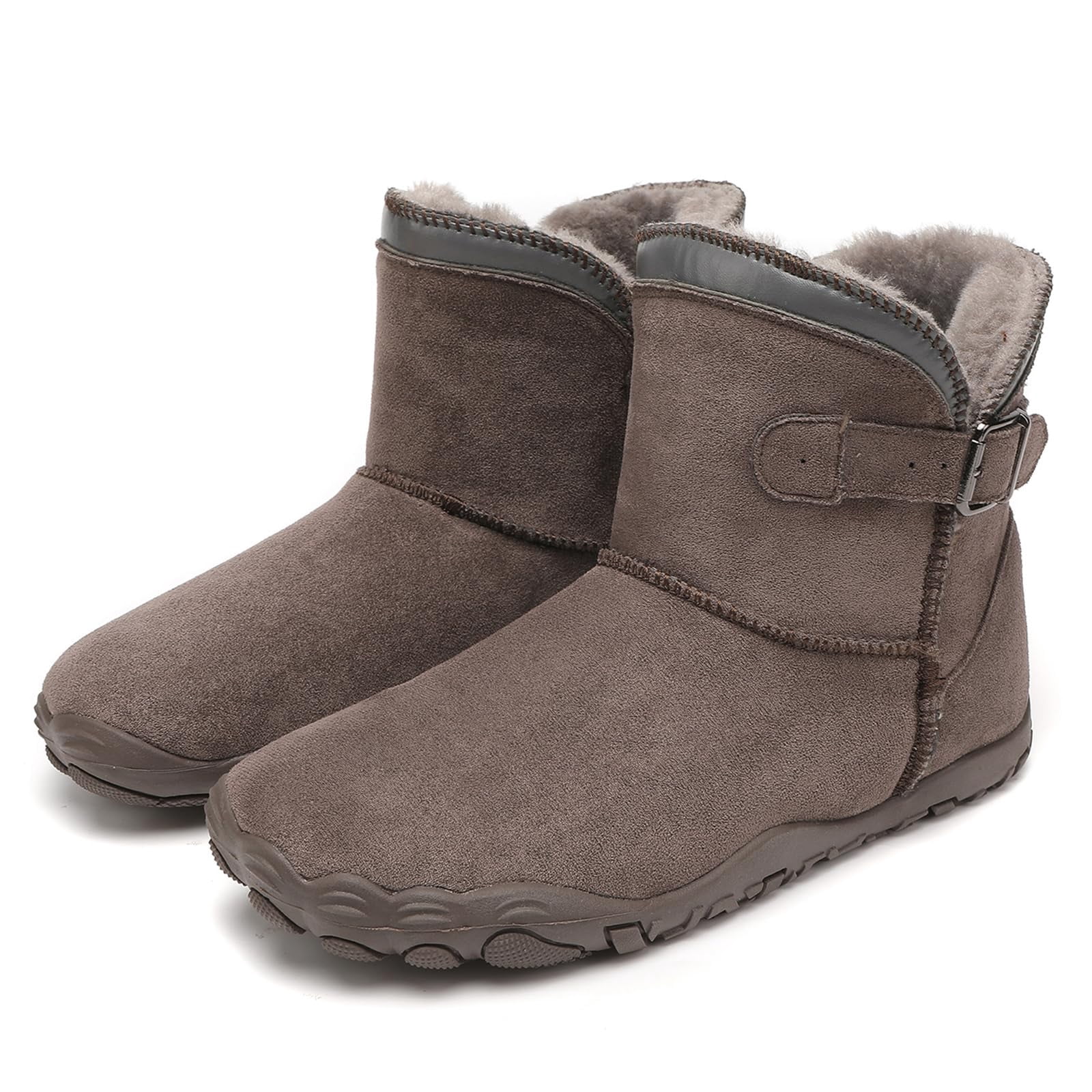Barefoot Boots Women, Winter Snow Footwear, Wide Toe Box Design, Zero ...