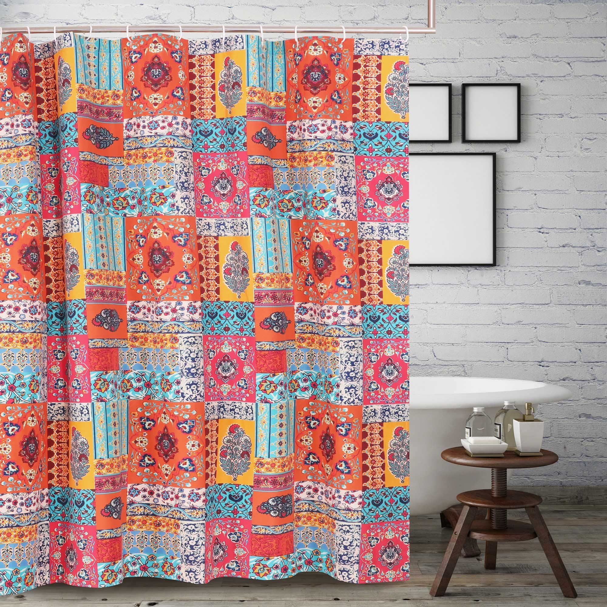 Barefoot Bungalow Indie Shower Curtain, 72x72-inch - Walmart.com