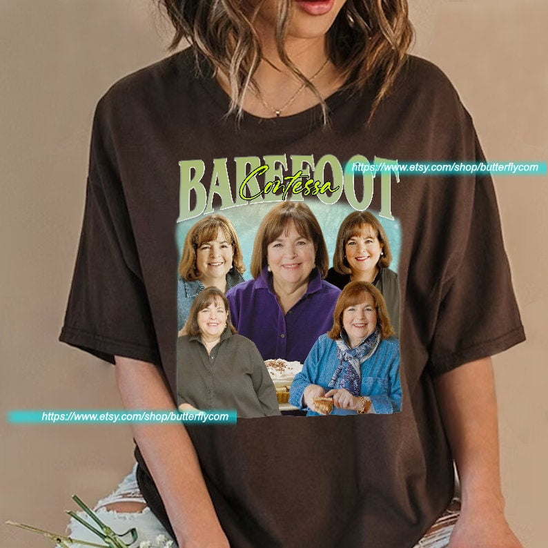 Barefoot Contessa Ina Garten 90s Bootleg T-Shirt, Vintage Style ...