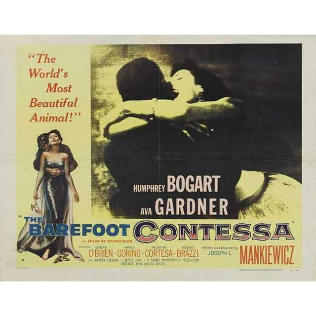 Barefoot Contessa POSTER (22x28) (1954) (Half Sheet Style A) - Walmart.com