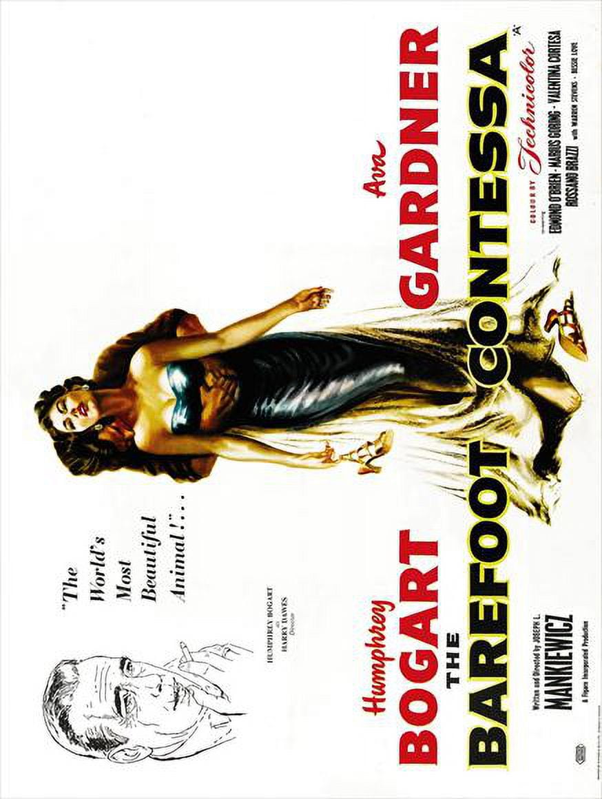 Barefoot Contessa - movie POSTER (Style A) (30" x 40") (1954) - Walmart.com