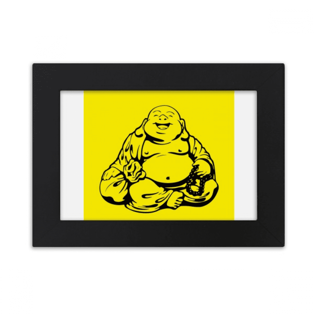 Barefoot Daisen Monk Fat Blessing Mellow Desktop Photo Frame Ornaments ...