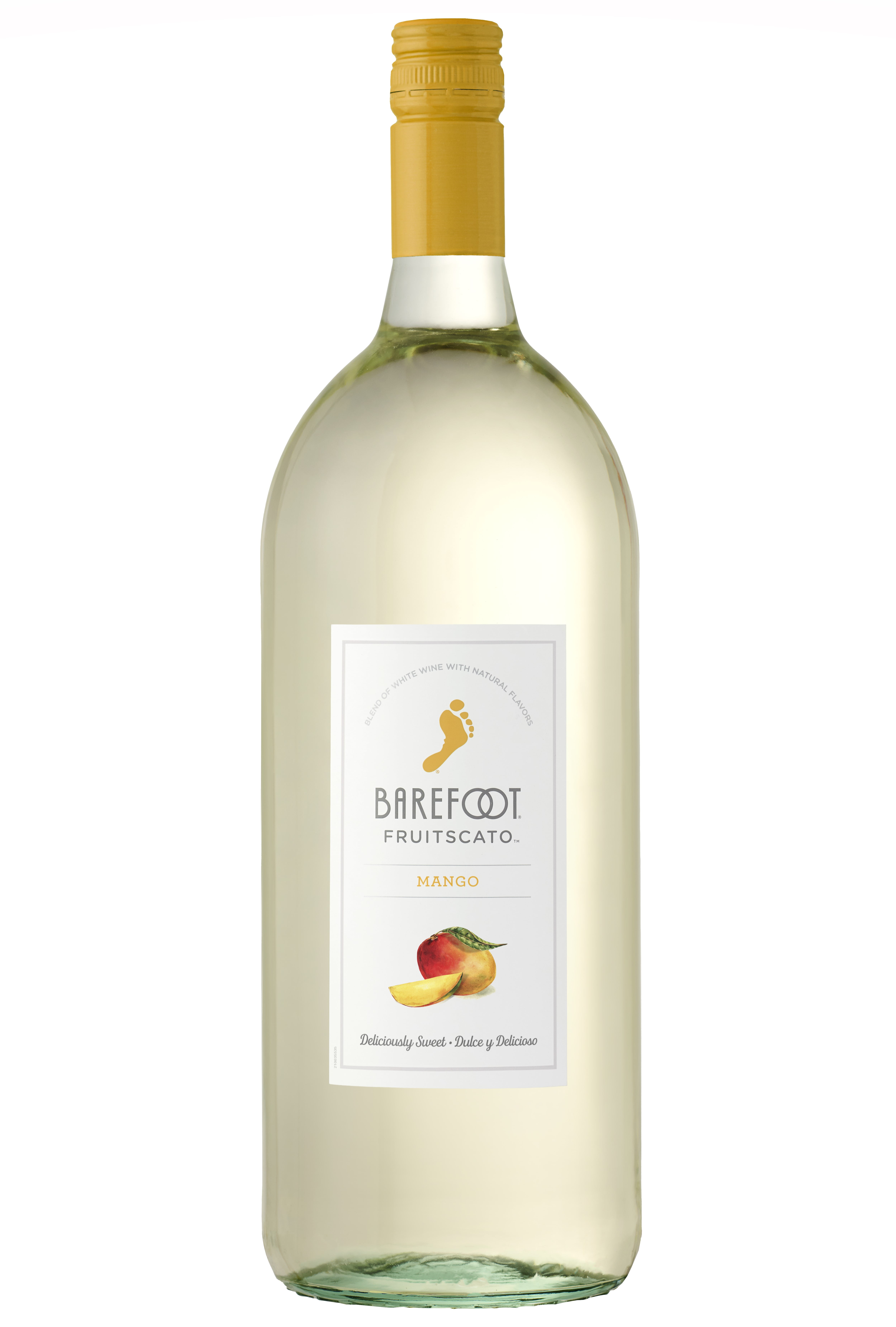 Barefoot Fruitscato Mango Moscato White Wine, 1.5L Bottle - Walmart.com