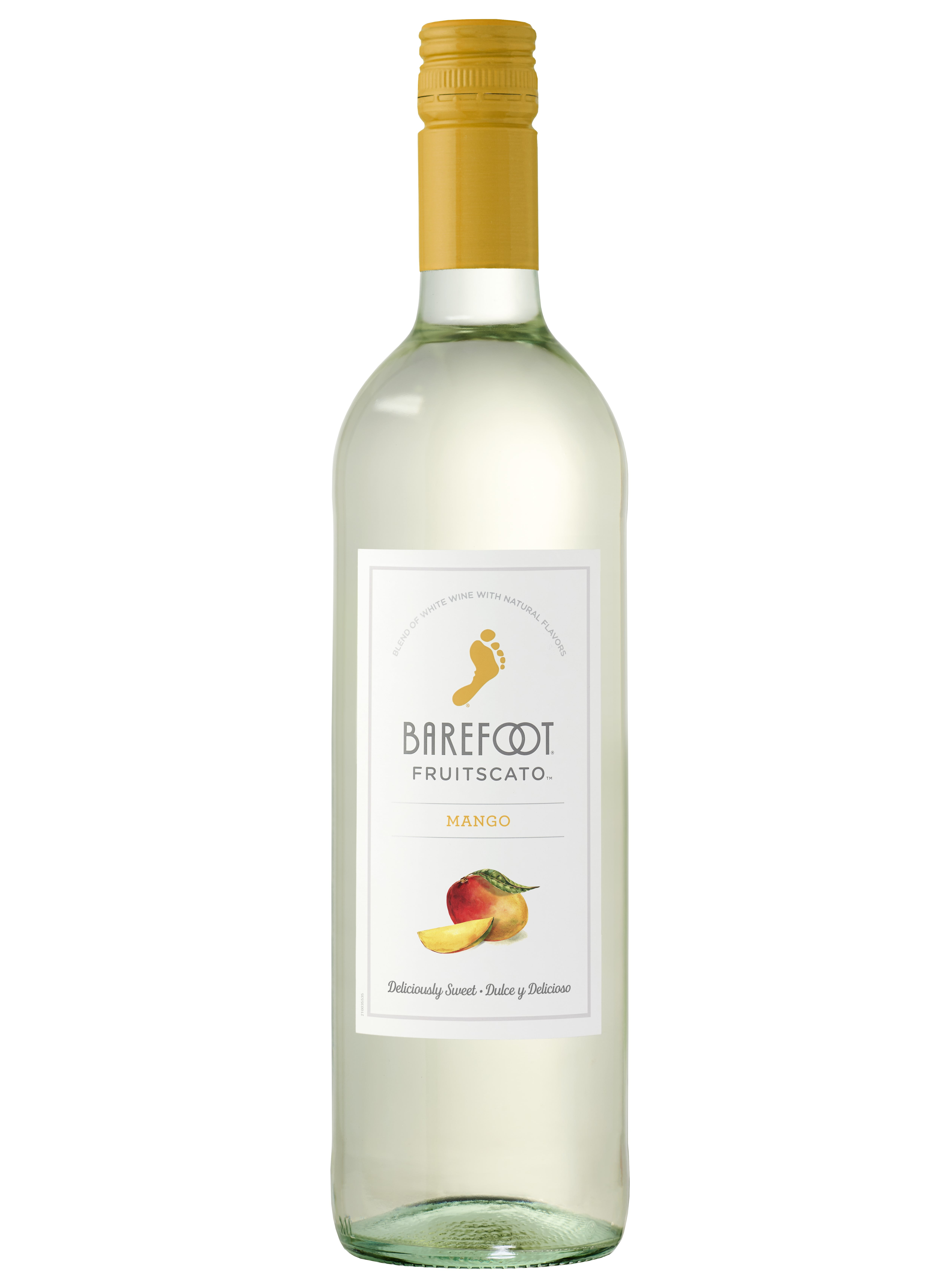 Barefoot Fruitscato Mango Moscato White Wine, 750ml Bottle - Walmart.com