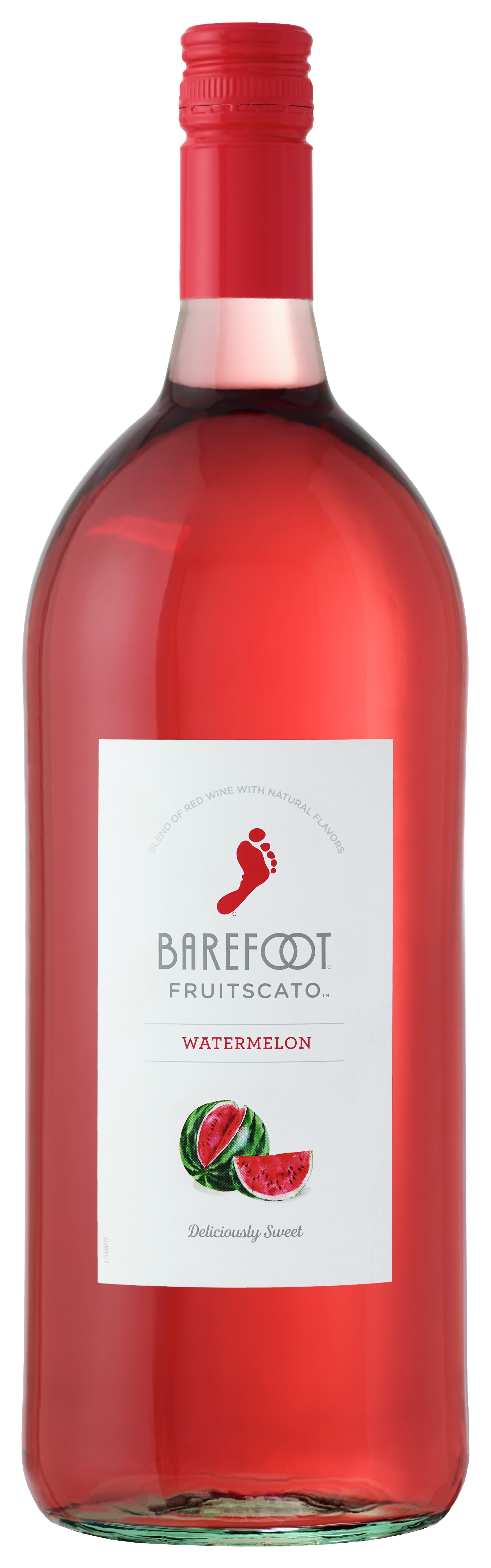 Barefoot Fruitscato Watermelon Moscato White Wine, 1.5L Bottle ...