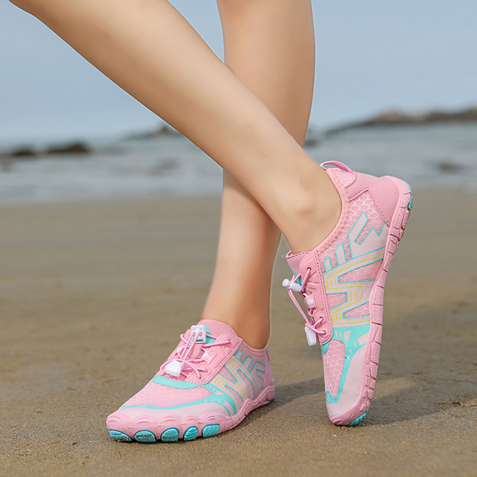Barefoot Shoes Women Clearance Fishing Beach Swim Shoes Aqua Running ...