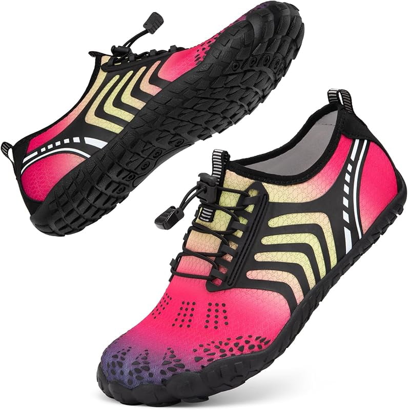 Barefoot Shoes Women Water Shoes Wide Toe Non-Slip Aqua Beach Quick-Dry ...