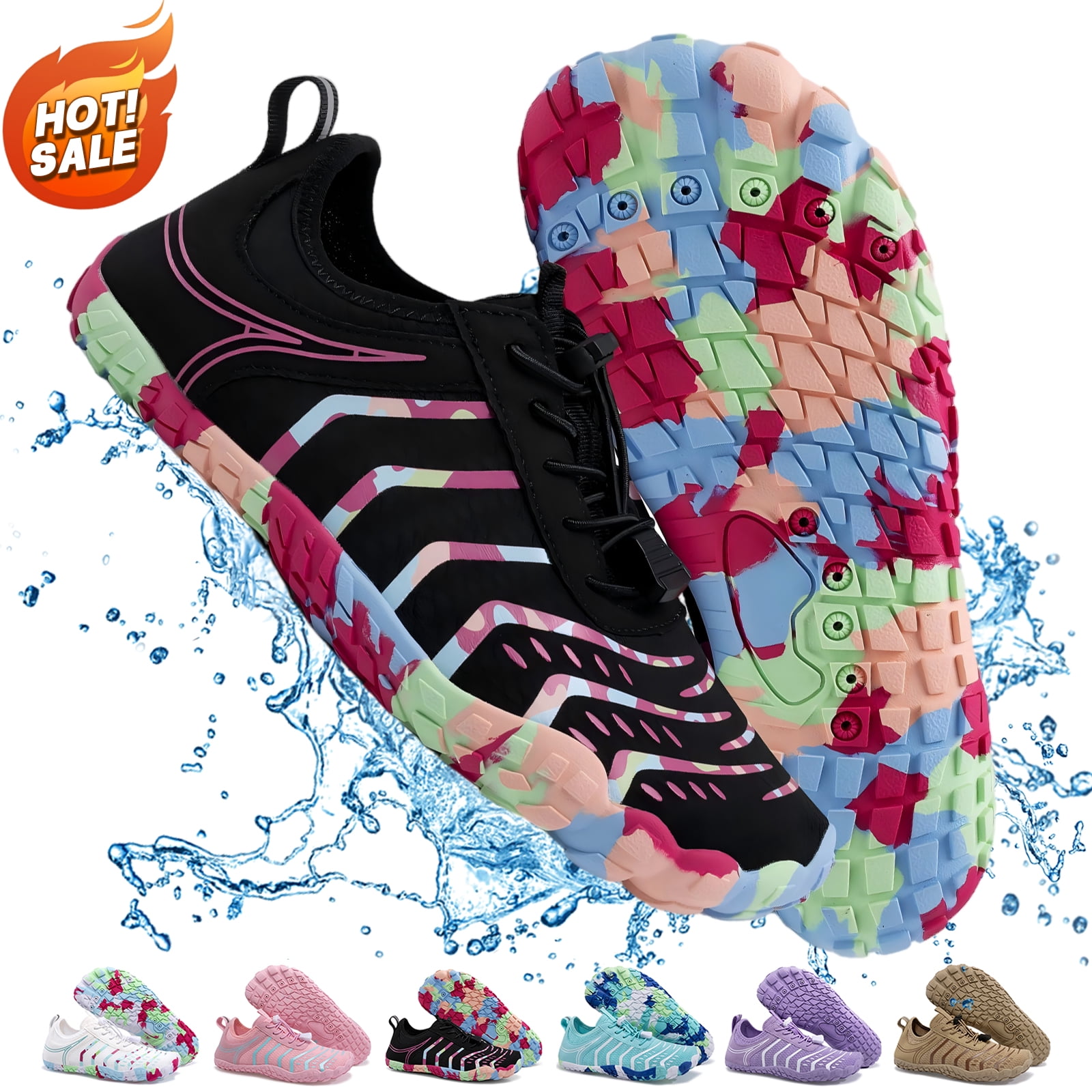 Barefoot Shoes Womens Men Footwear,Pro-Healthy&Non-Slip Water Shoe for ...
