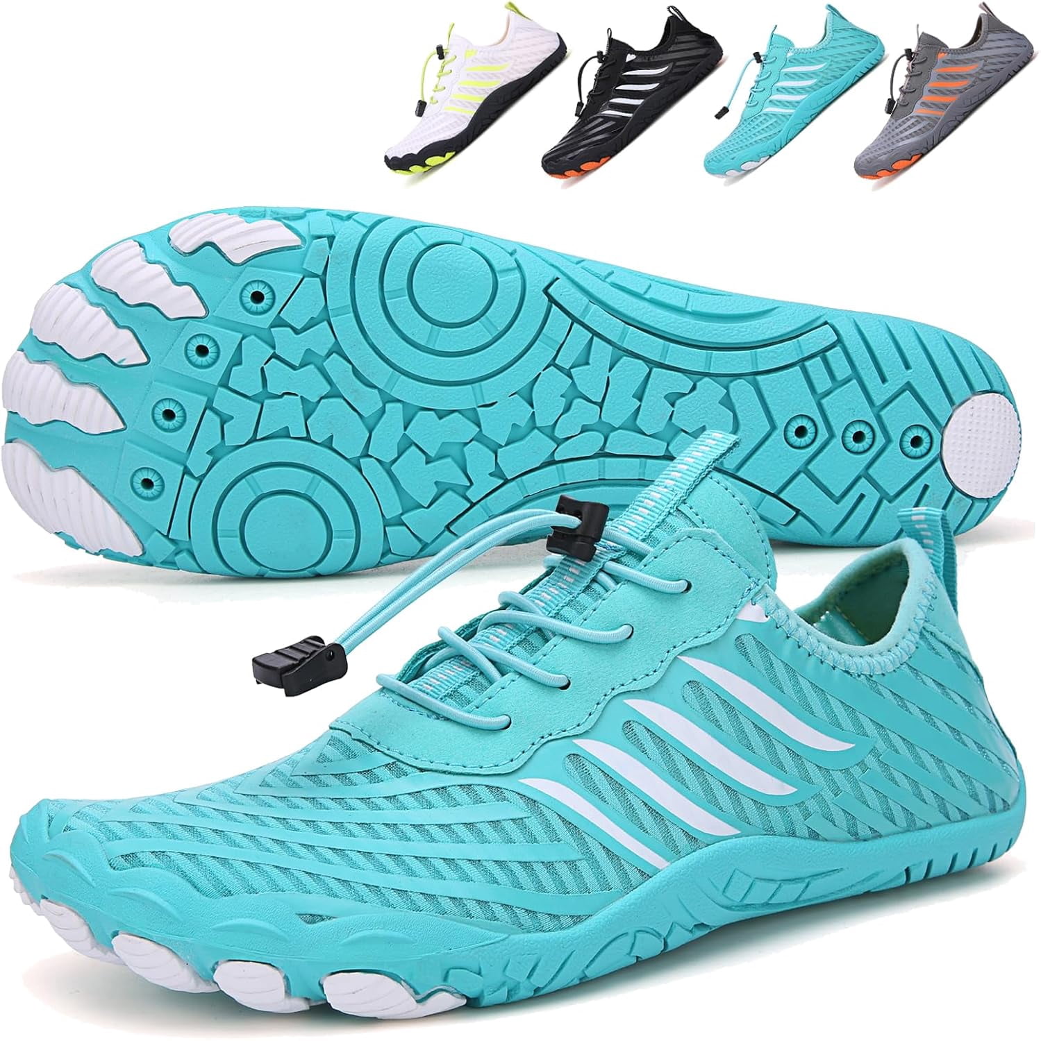 Barefoot Water Shoes, Breathable Quick Dry Hiking Footwear, Wide Toe ...