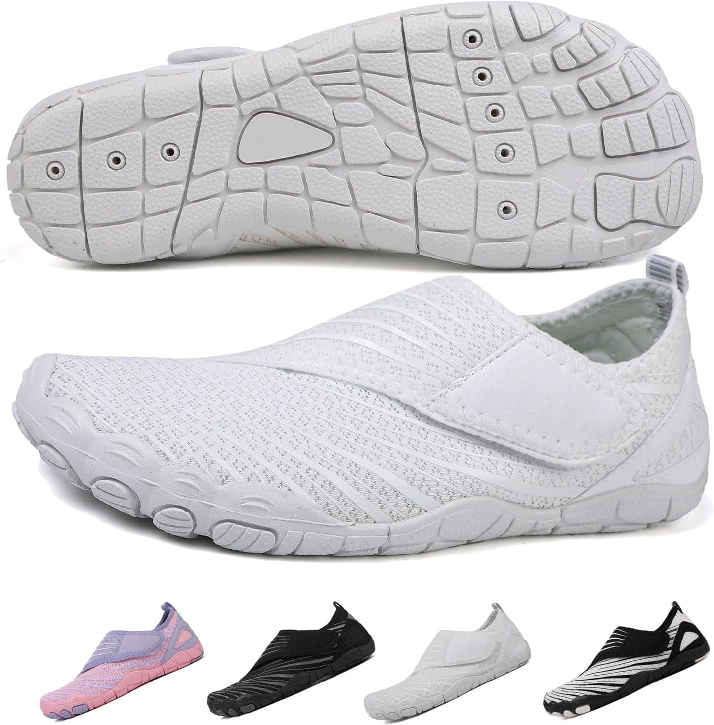 Barefoot Water Shoes, Breathable Quick Dry Hiking Footwear, Wide Toe ...