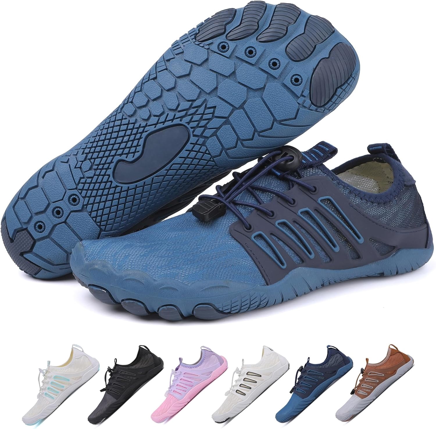 Barefoot Water Shoes, Breathable Quick Dry Hiking Footwear, Wide Toe ...