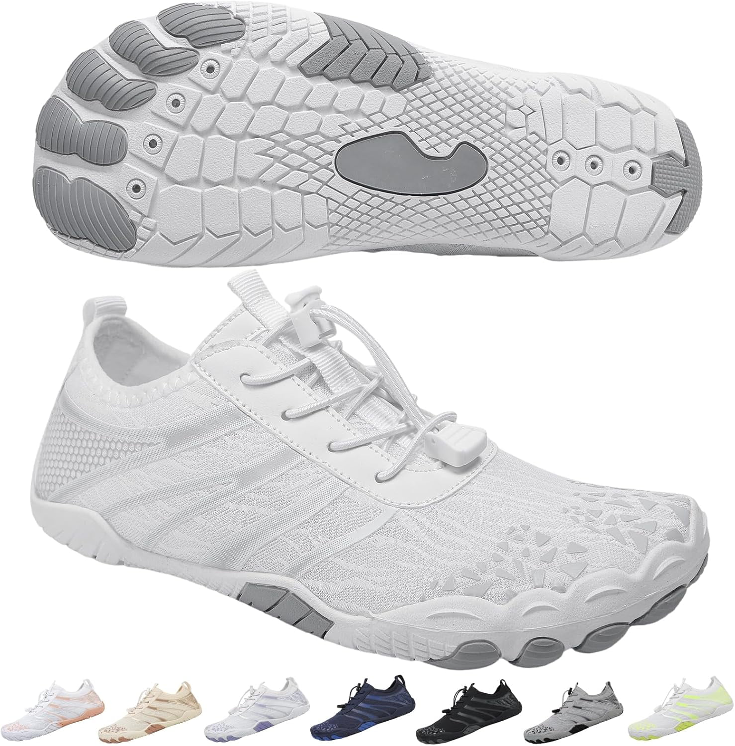 Barefoot Water Shoes, Wide Toe Box Hiking Shoes, Breathable Quick Dry ...