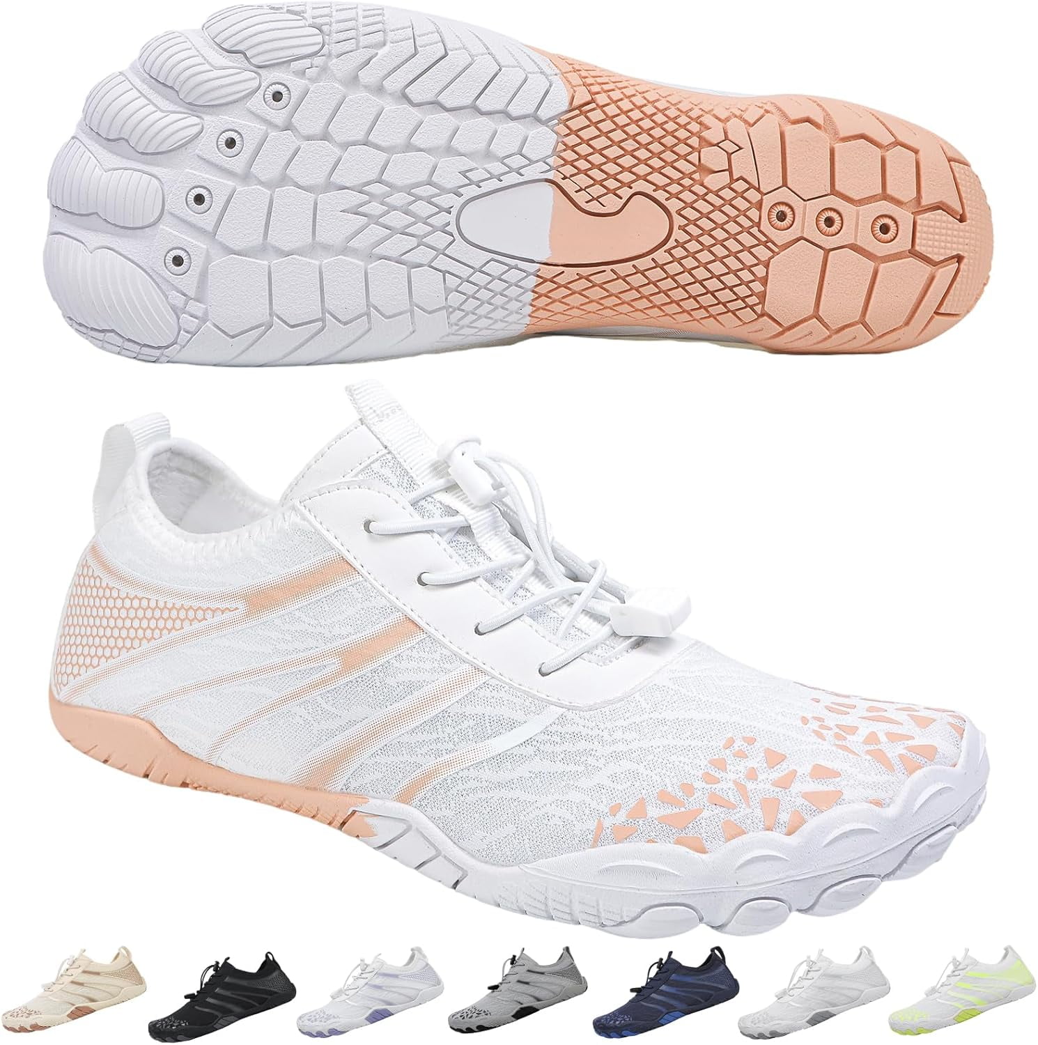 Barefoot Water Shoes, Wide Toe Box Hiking Shoes, Breathable Quick Dry ...