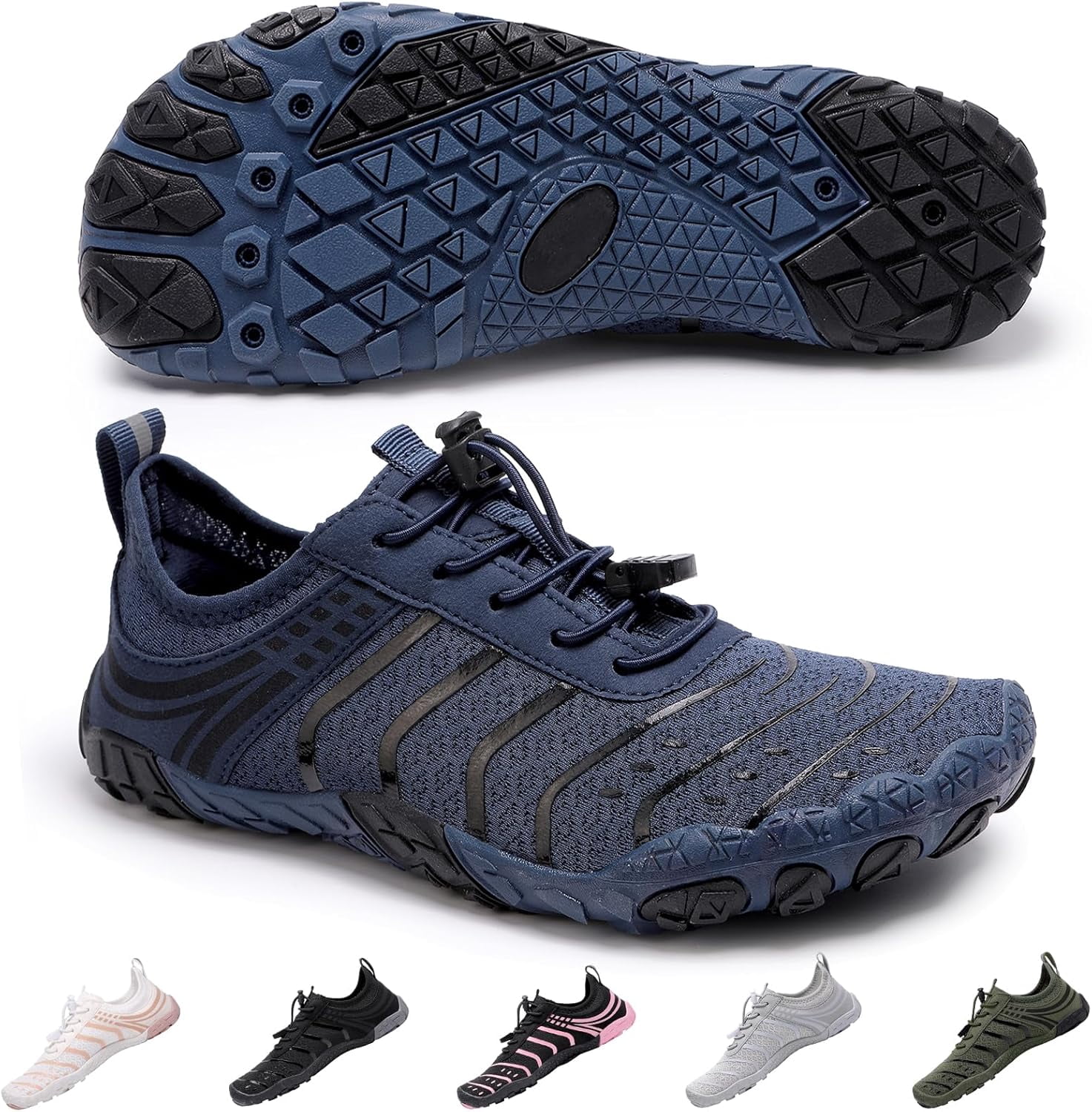 Barefoot Water Shoes, Wide Toe Box Hiking Shoes, Breathable Quick Dry ...