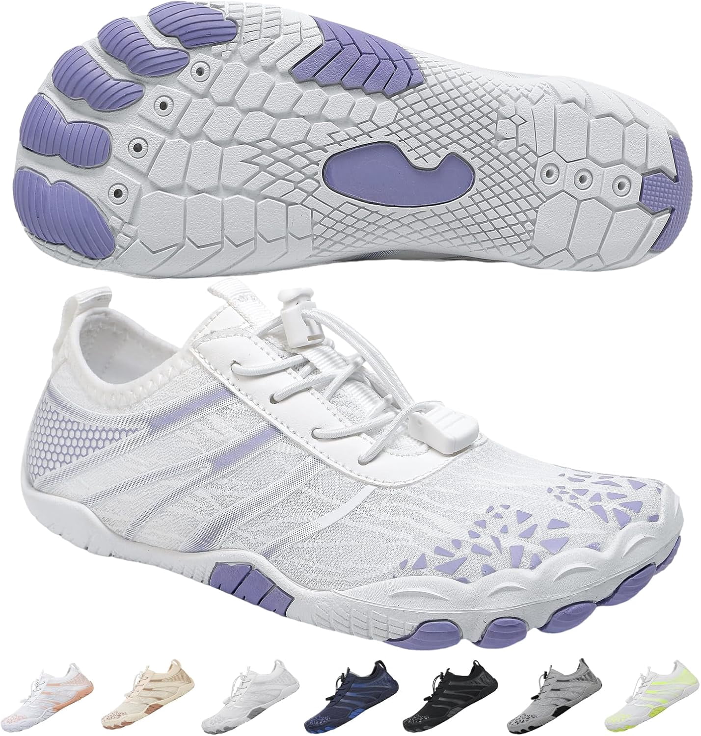 Barefoot Water Shoes, Wide Toe Box Hiking Shoes, Breathable Quick Dry ...