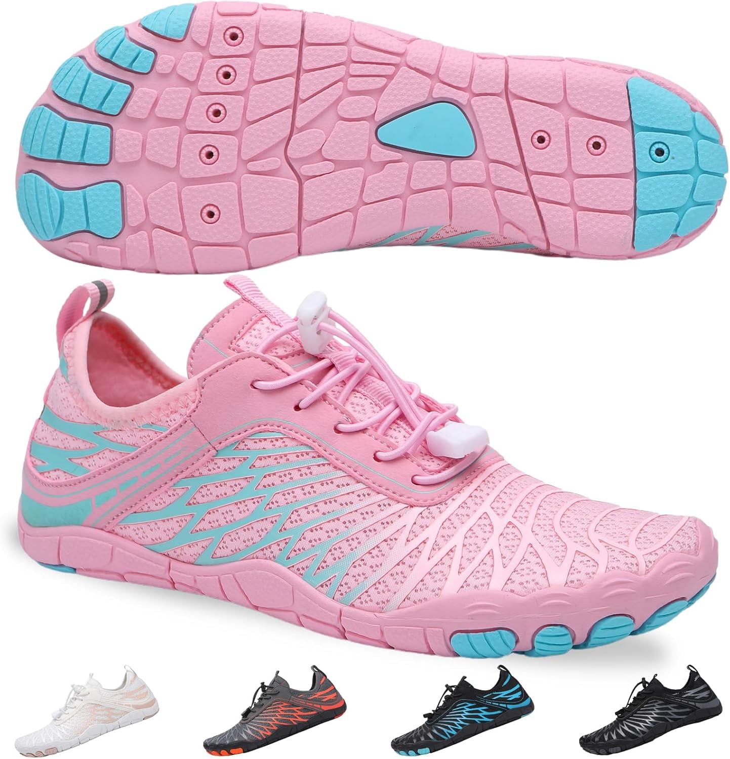 Barefoot Water Shoes, Wide Toe Box Hiking Shoes, Breathable Quick Dry ...