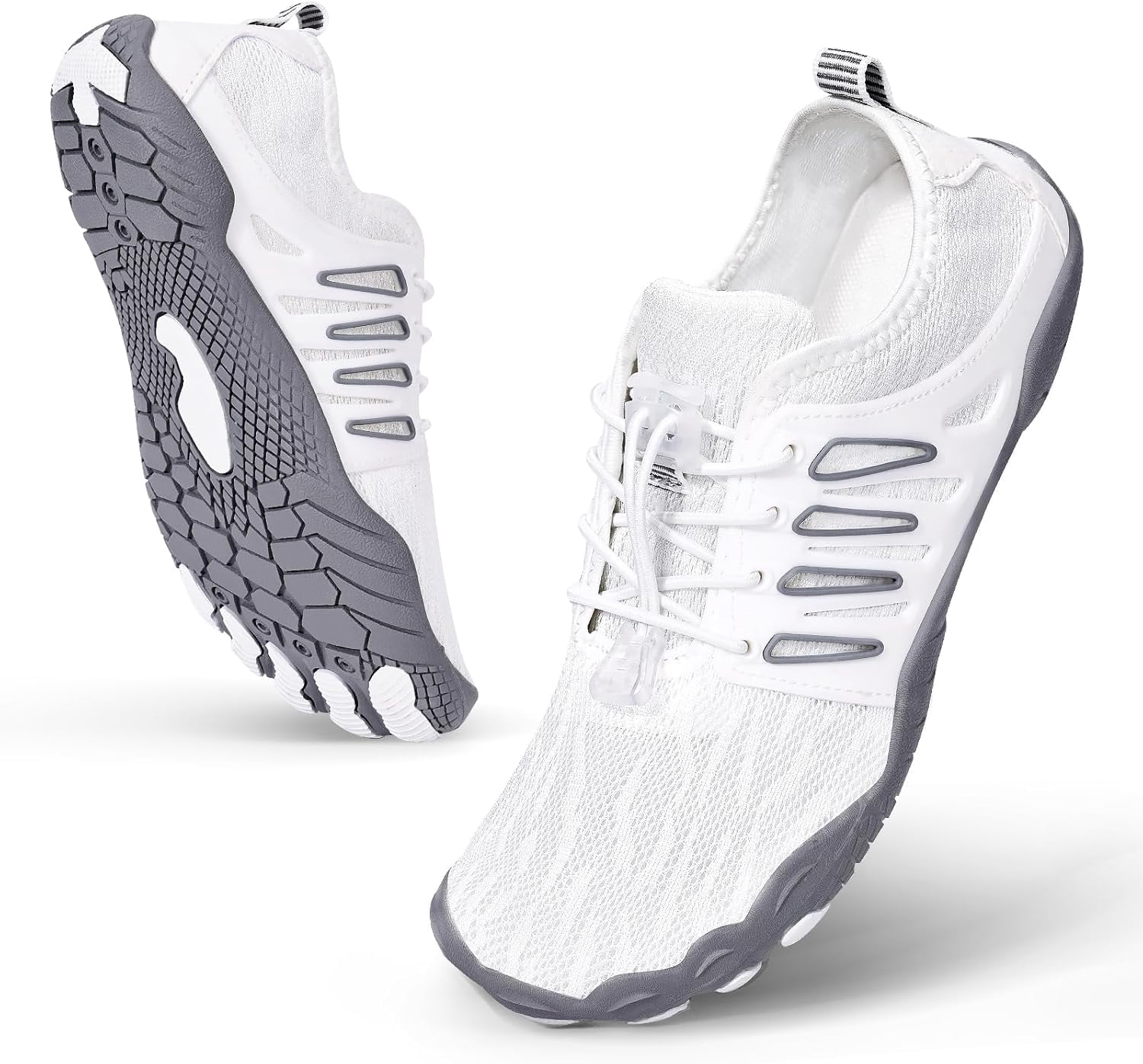 Barefoot Water Shoes for Women Men, Quick Dry Wide Toe Box Beach Swim ...