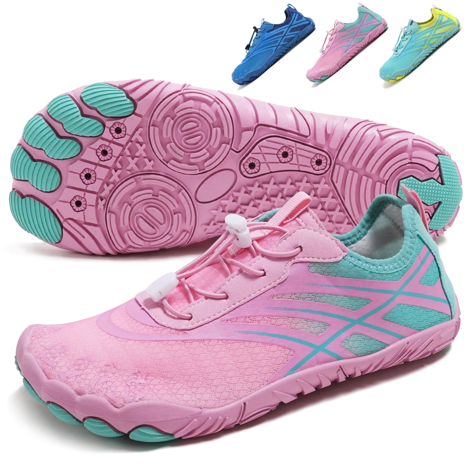 Barefoot Water Shoes Women Men Quick Dry Wide Toe Non-Slip Breathable ...