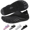 Barefoot Water Shoes for Women Men, Wide Toe Box Quick-Dry Aqua Shoes ...