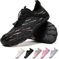 Barefoot Water Shoes for Women Men, Wide Toe Box Quick-Dry Aqua Shoes ...