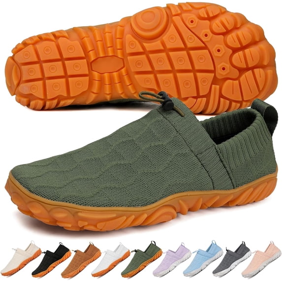 Barefoot Water Shoes for Women Men, Zero Drop Wide Toe Box Athletic ...