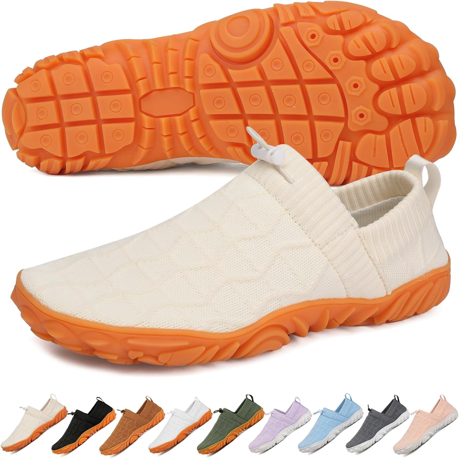 Barefoot Water Shoes for Women Men, Zero Drop Wide Toe Box Athletic ...