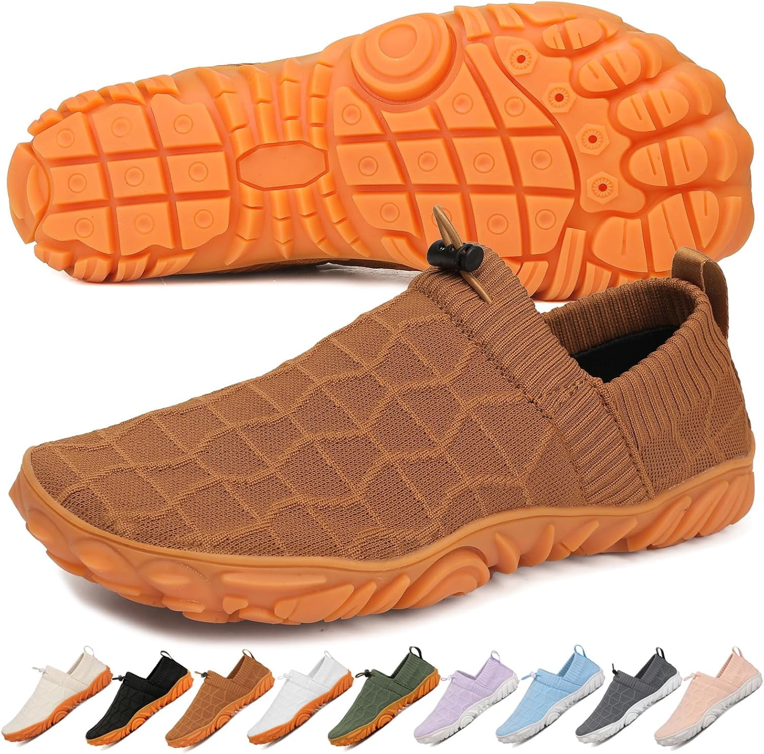 Barefoot Water Shoes for Women Men, Zero Drop Wide Toe Box Athletic ...
