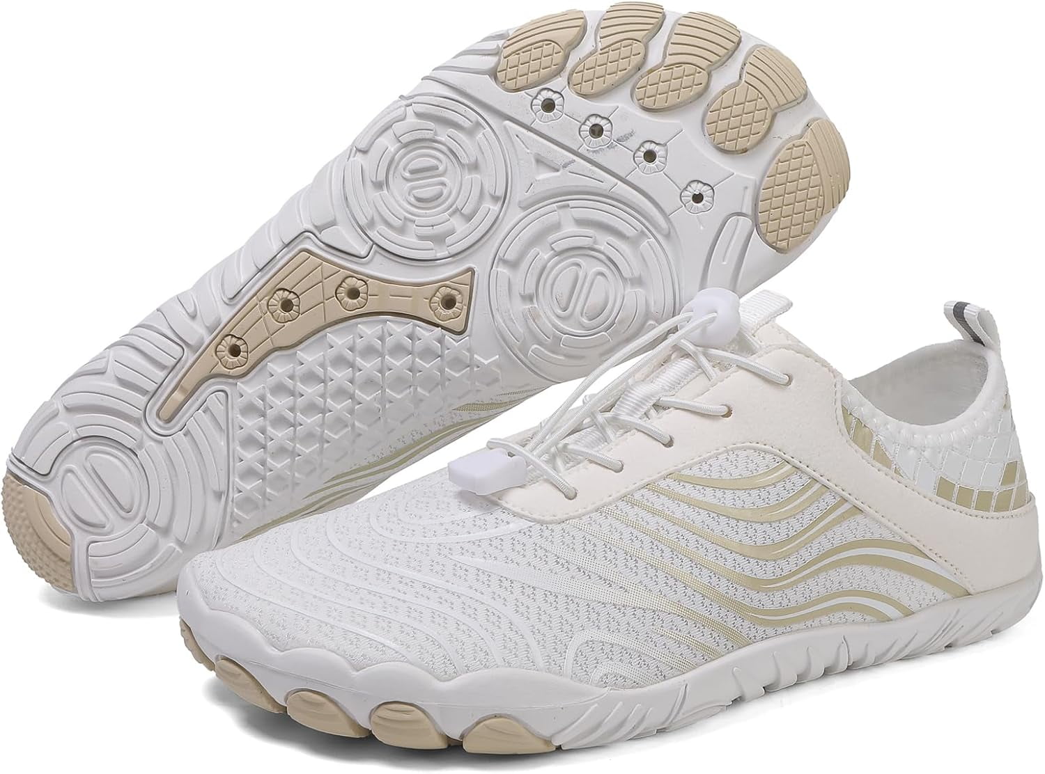 Barefoot Water Shoes for Men and Women, Wide Toe Box Quick-Dry Aqua ...